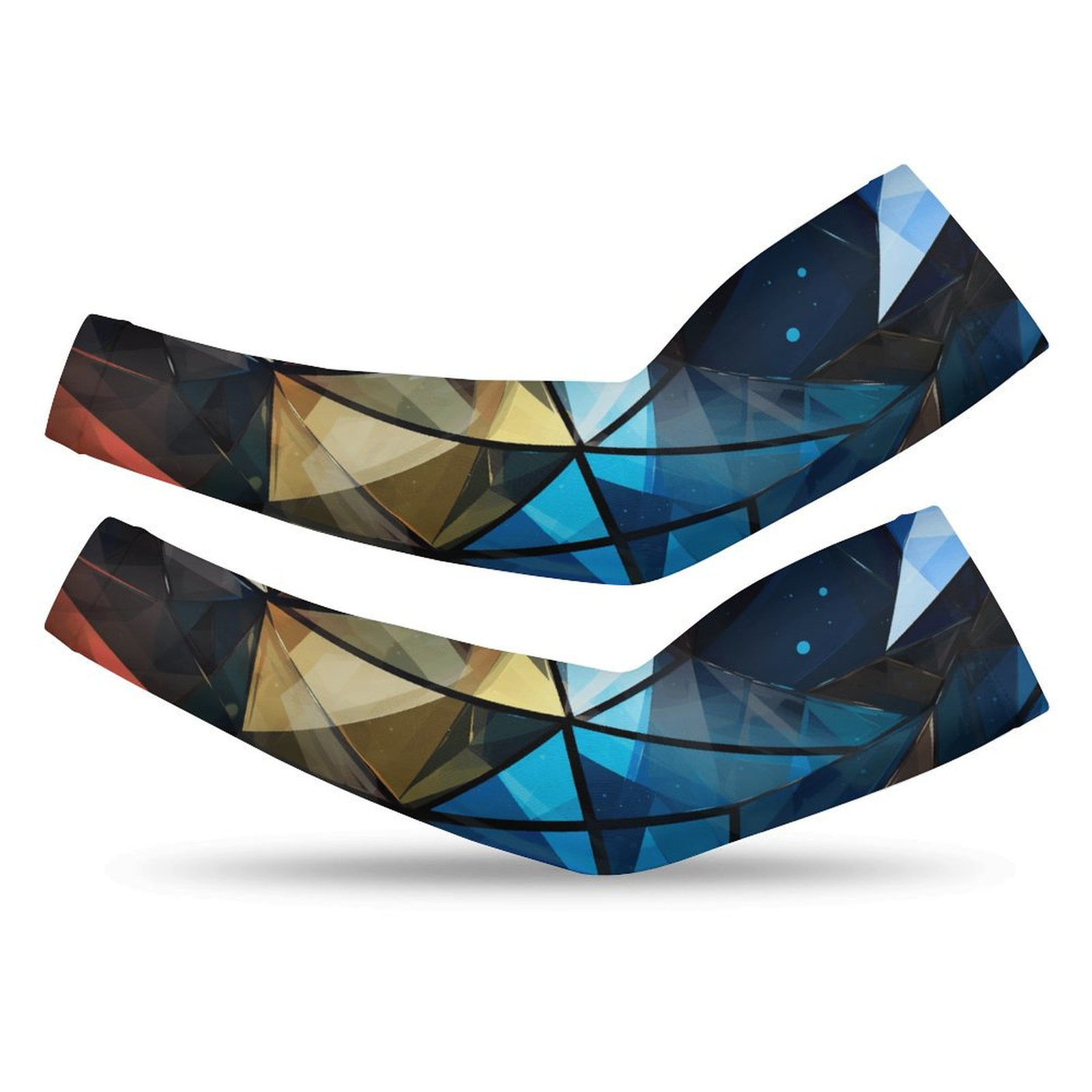 Geometric Lattice Protection Cooling Arm Sleeves For Men Women, Uv ...