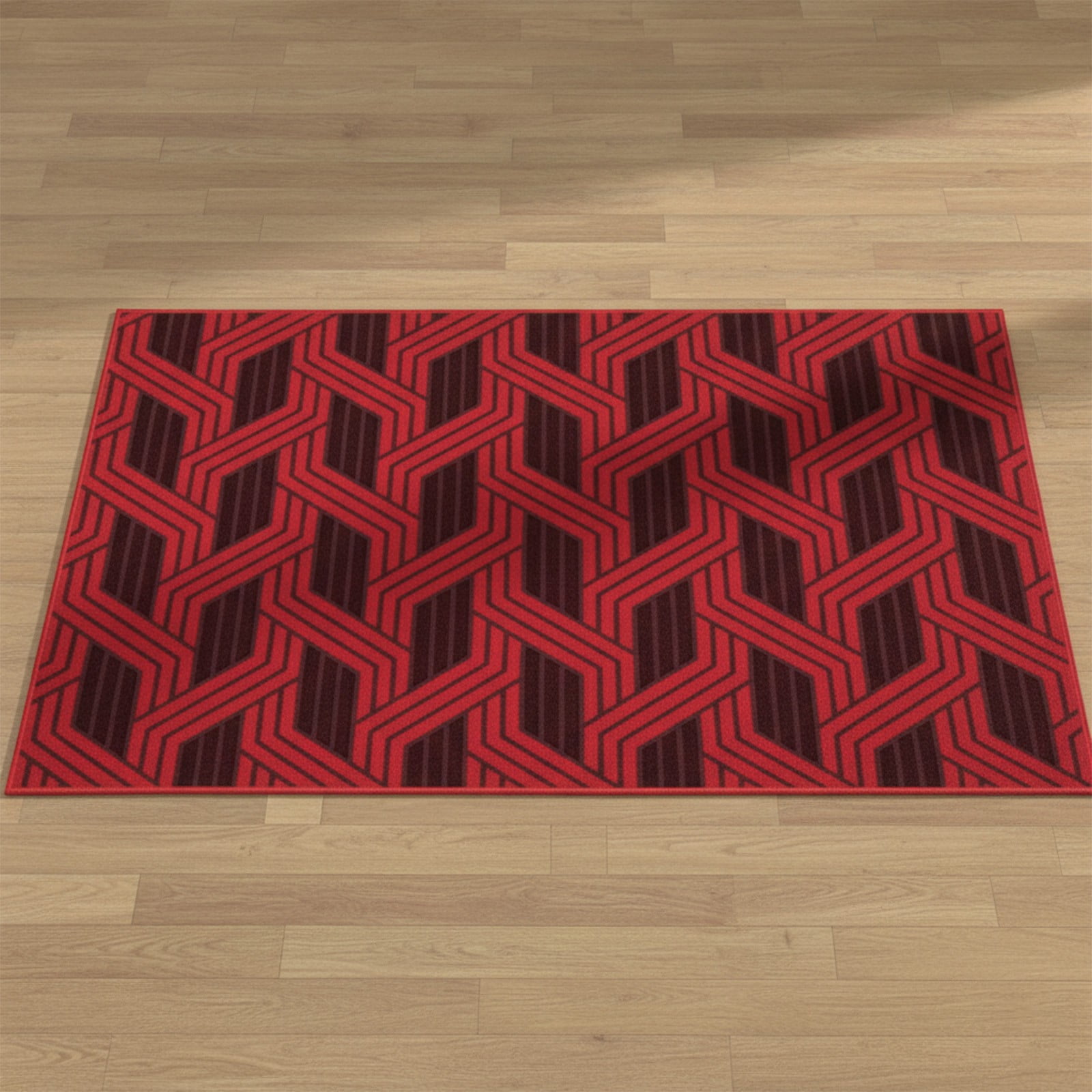 Geometric Lines Design,Dirt Trapper Indoor Doormat,20"x31.5" Welcome ...