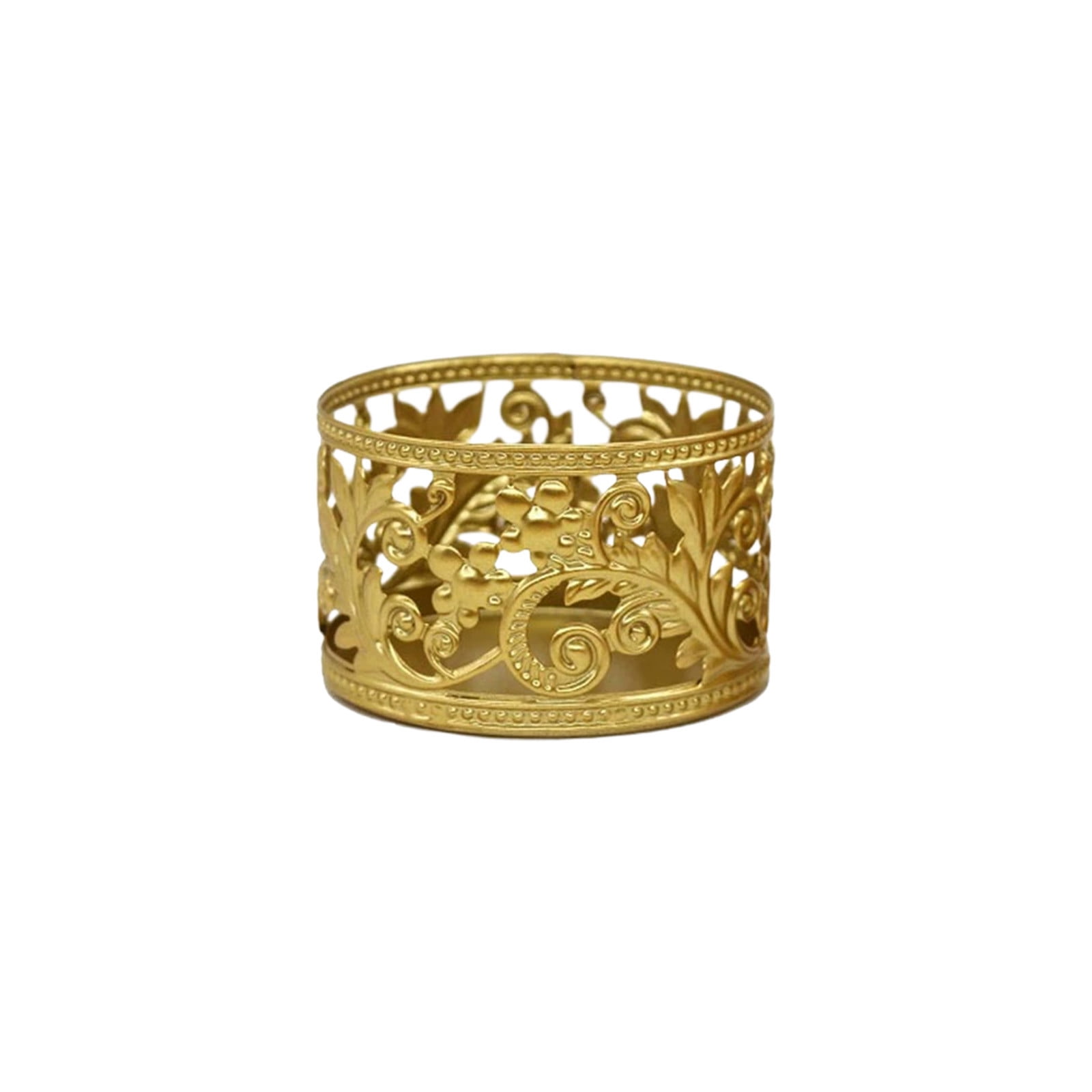 Geometric Metal Candle Holders, Gold Hollow Iron Candlesticks for Table ...