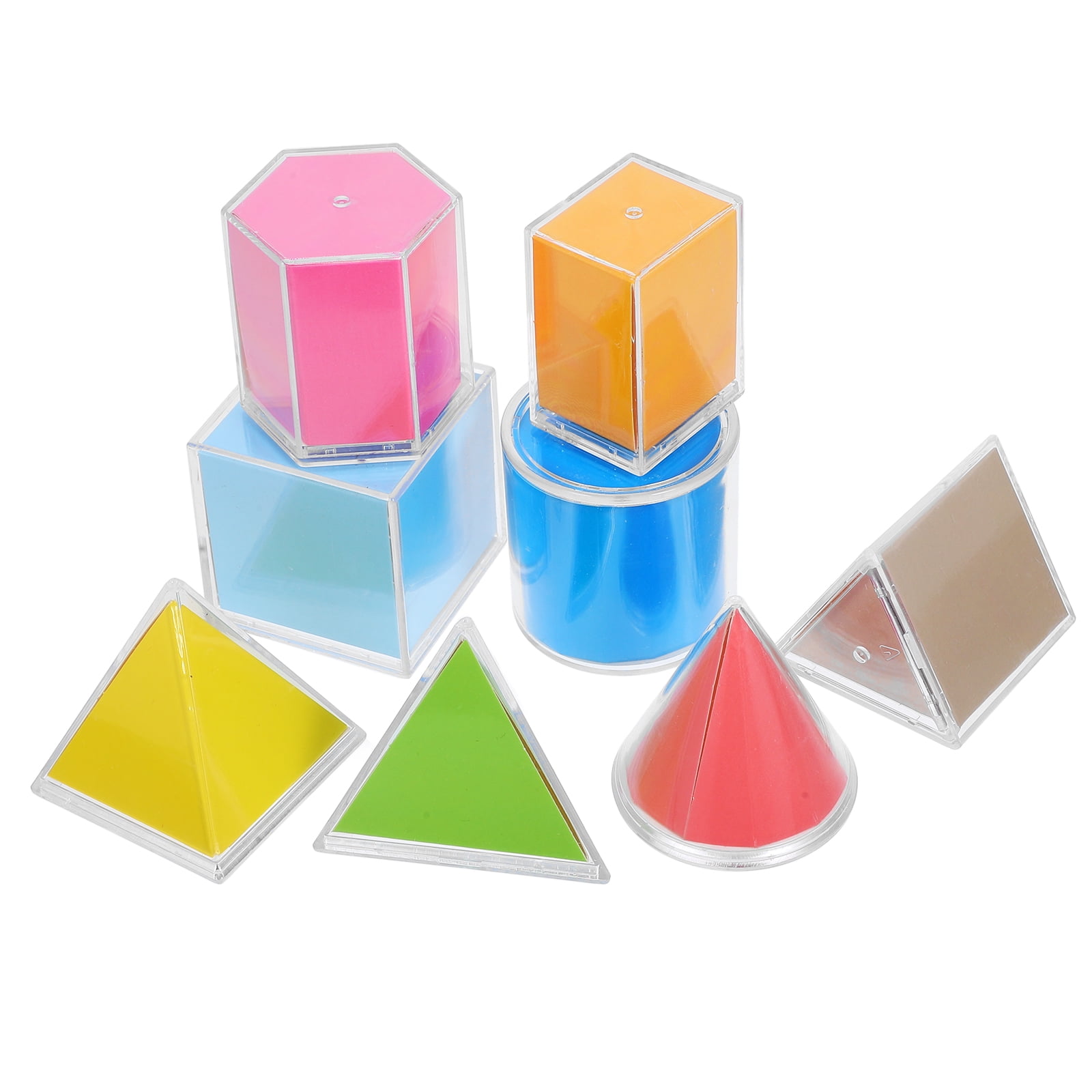 Geometric Model Math Manipulatives Middle School Building Blocks Home ...