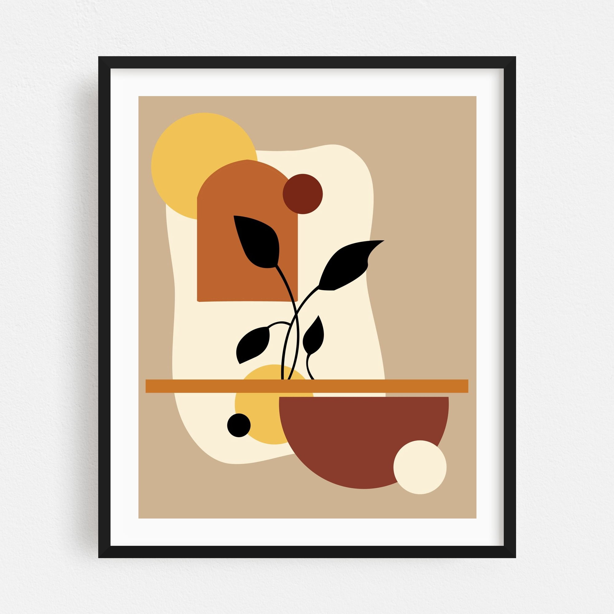 Geometric Modern Art - India Digital Art Geometric Abstract Minimalist ...
