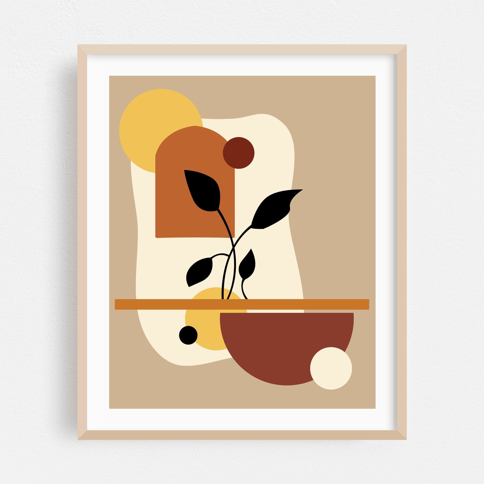 Geometric Modern Art - India Digital Art Geometric Abstract Minimalist ...