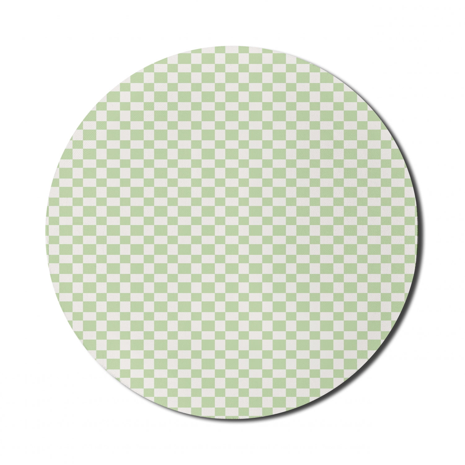 Geometric Mouse Pad for Computers, Retro Big Squares Checked Pattern in ...