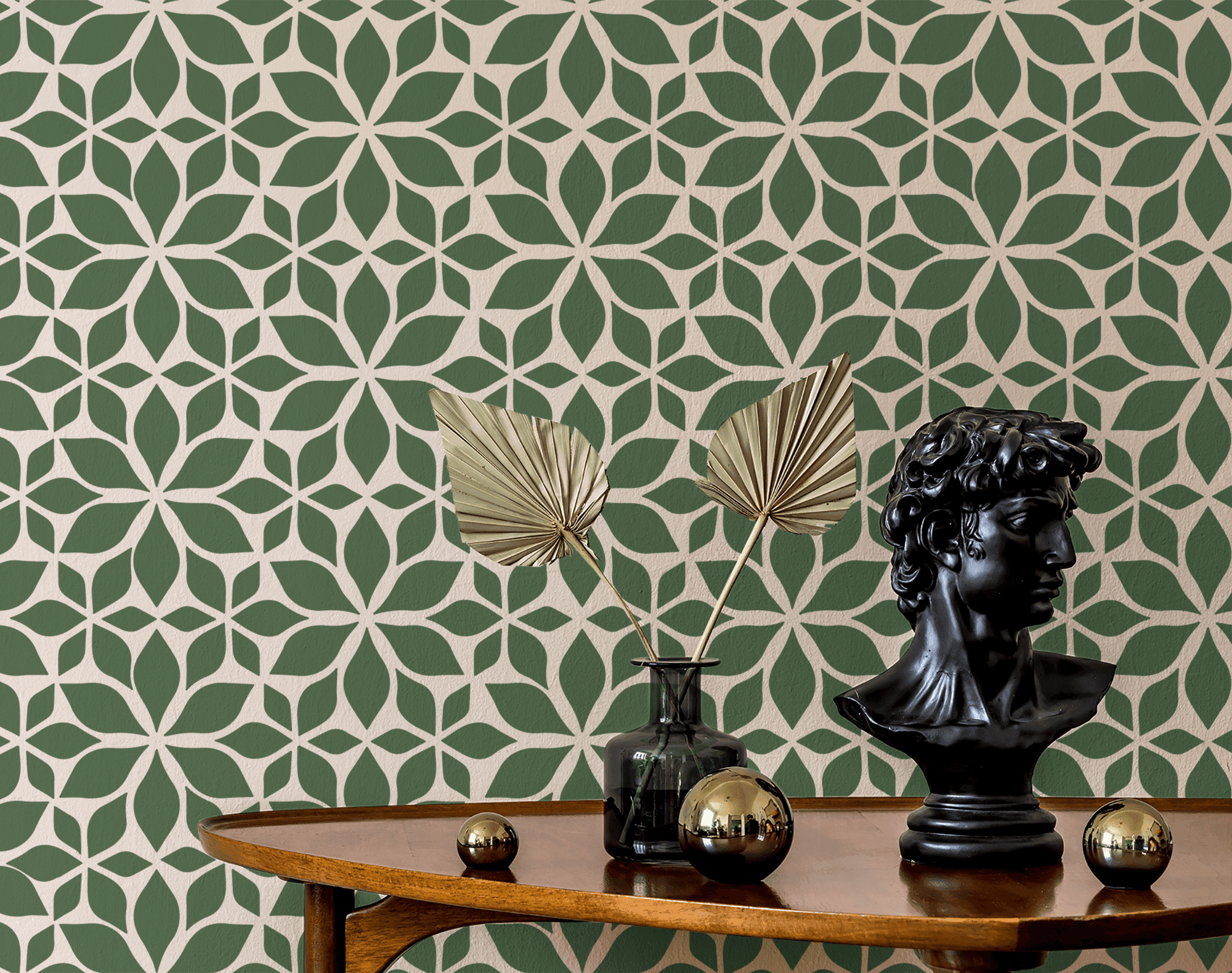 Geometric Pattern Stencil - Art and Wall Stencil (42"x42") - Walmart.com