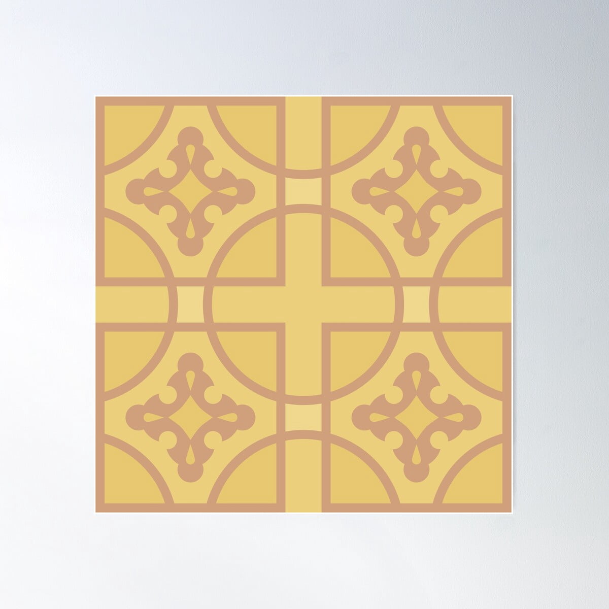 Geometric Pattern: Zanellato: Oxide Poster Wall Art, Modern Wall Decor ...