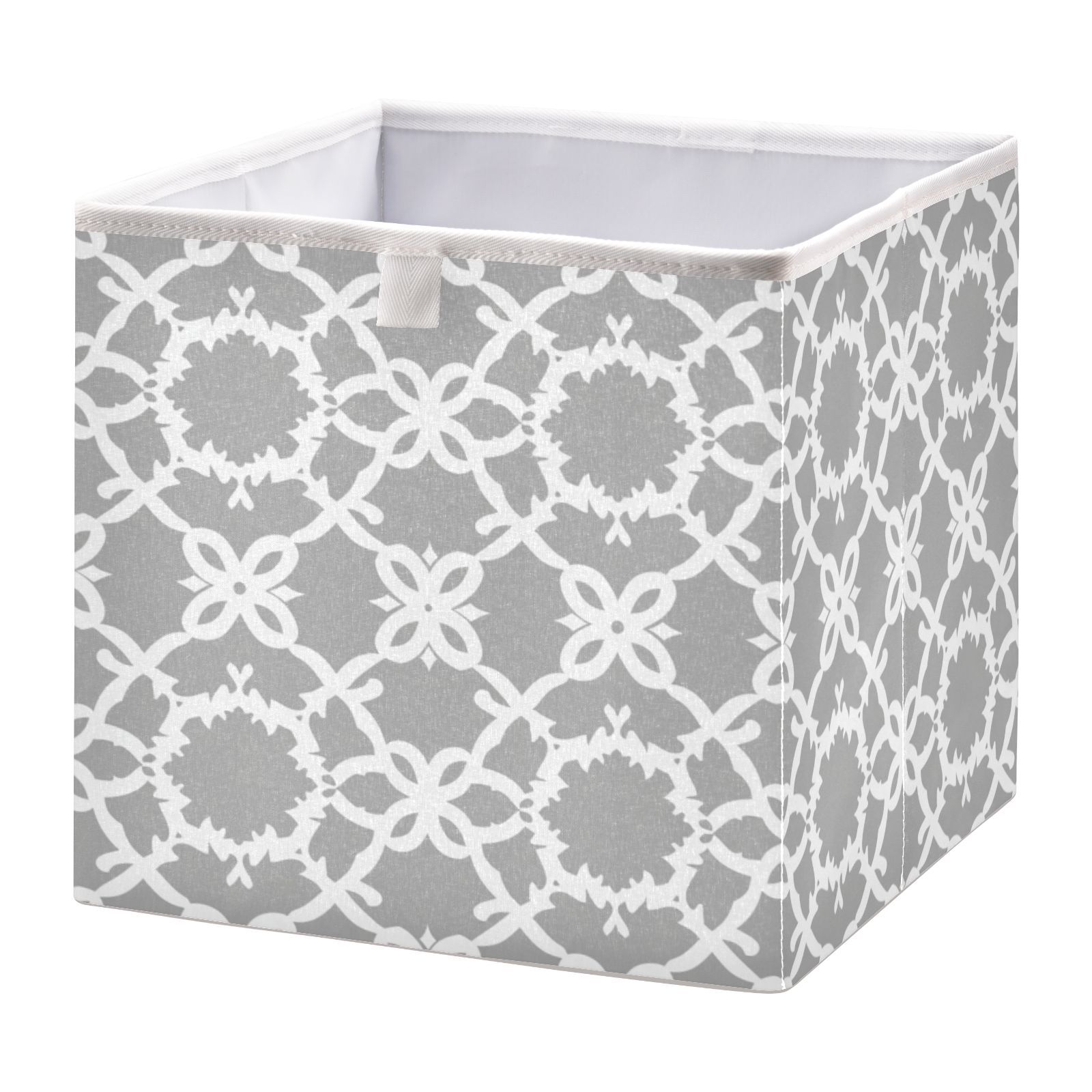 Geometric Pattern3 Storage Box, Fabric Cube Storage Box, Collapsible ...