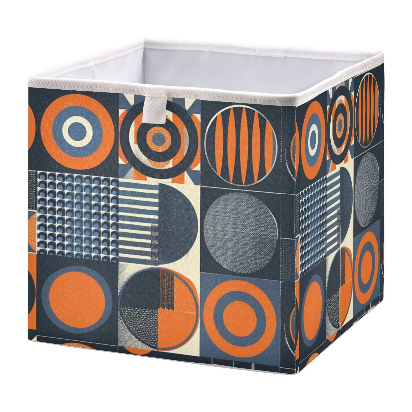 Geometric Patterns 3 Storage Box, Fabric Cube Storage Box, Collapsible ...