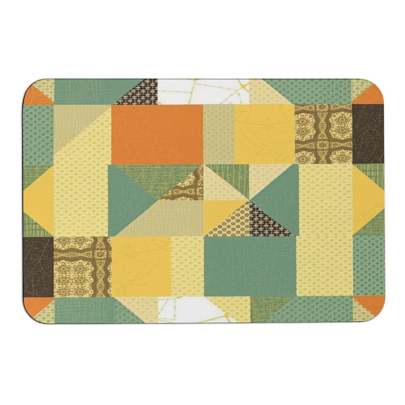 Geometric Printing Doormat Bedroom Bath Floor Carpet House Hold Carpet ...