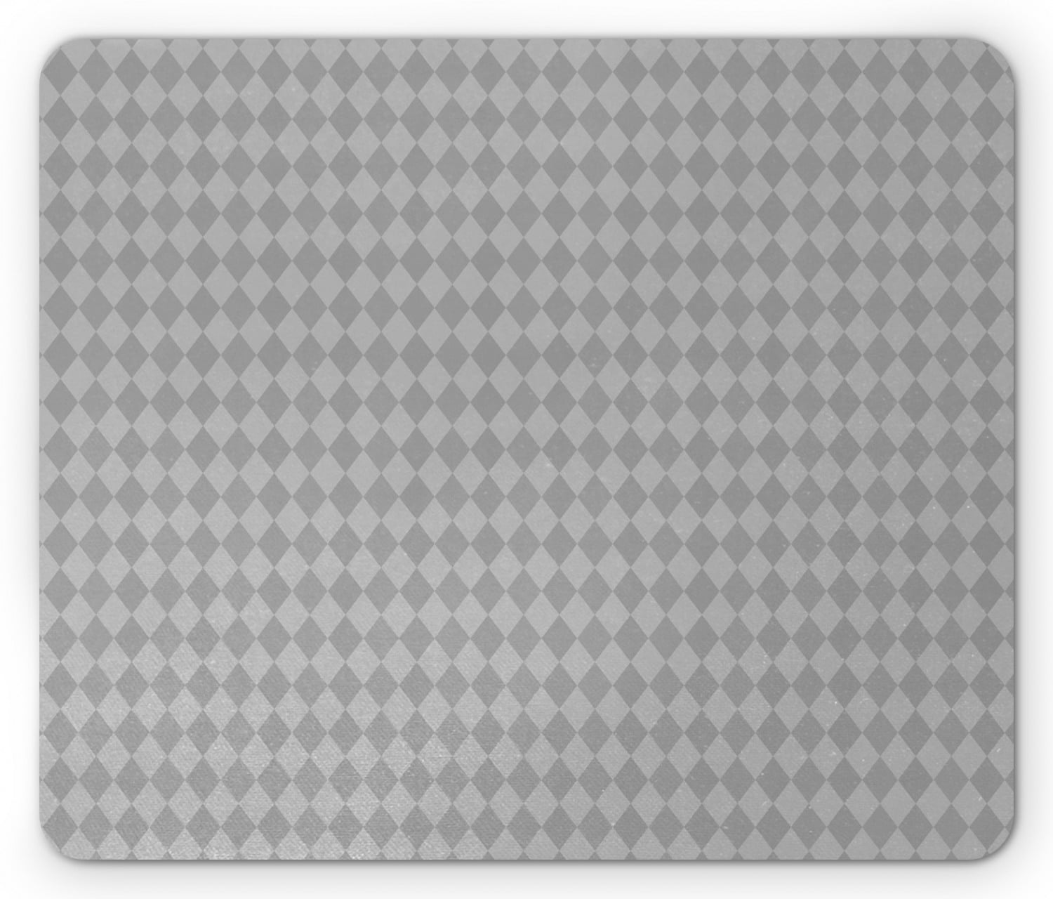 Geometric Rhombus Mouse Pad, Neutral Design Simplistic Rhomb Check ...