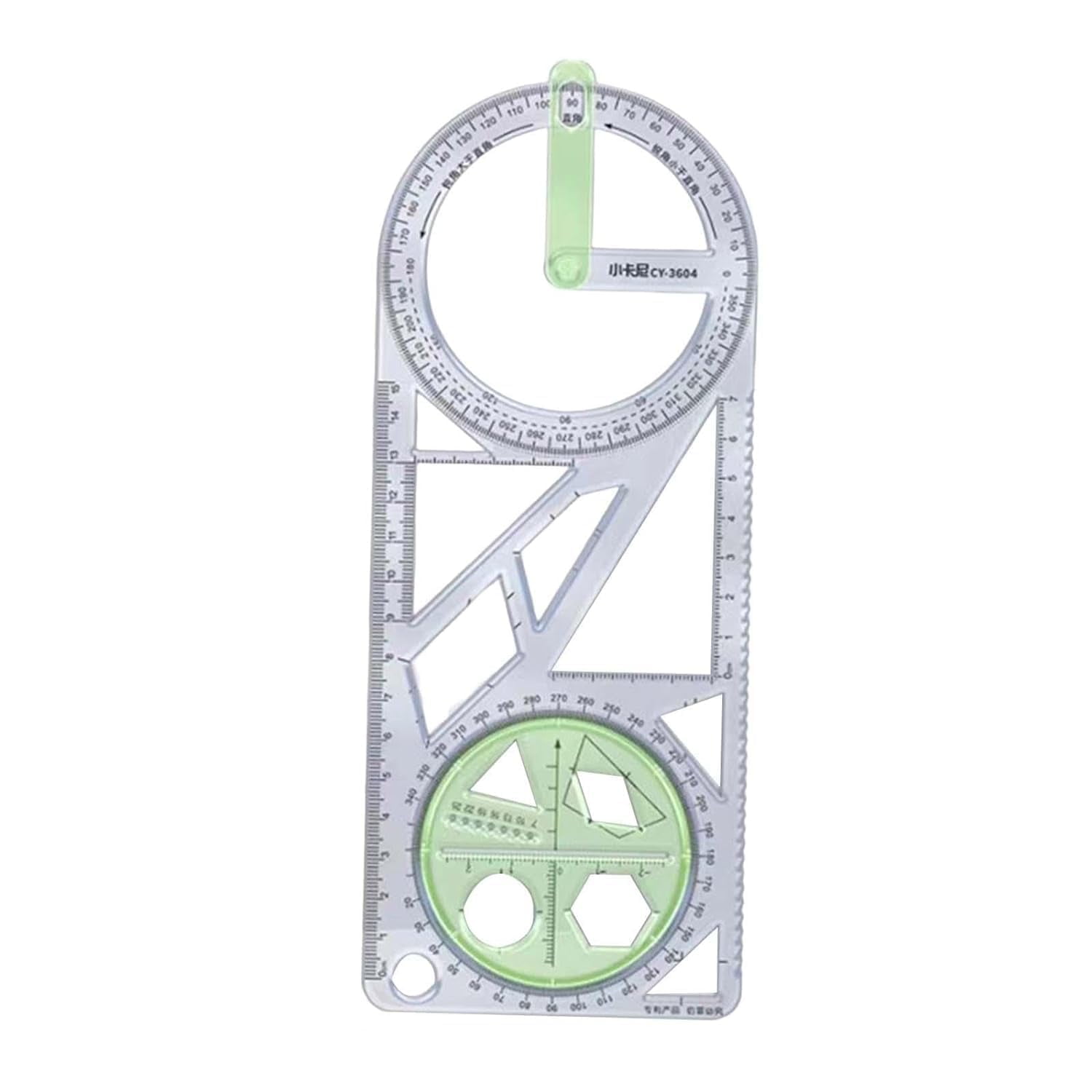 Geometric Ruler Drawing Template Form Work Draft Ruler Drawing Rulers ...