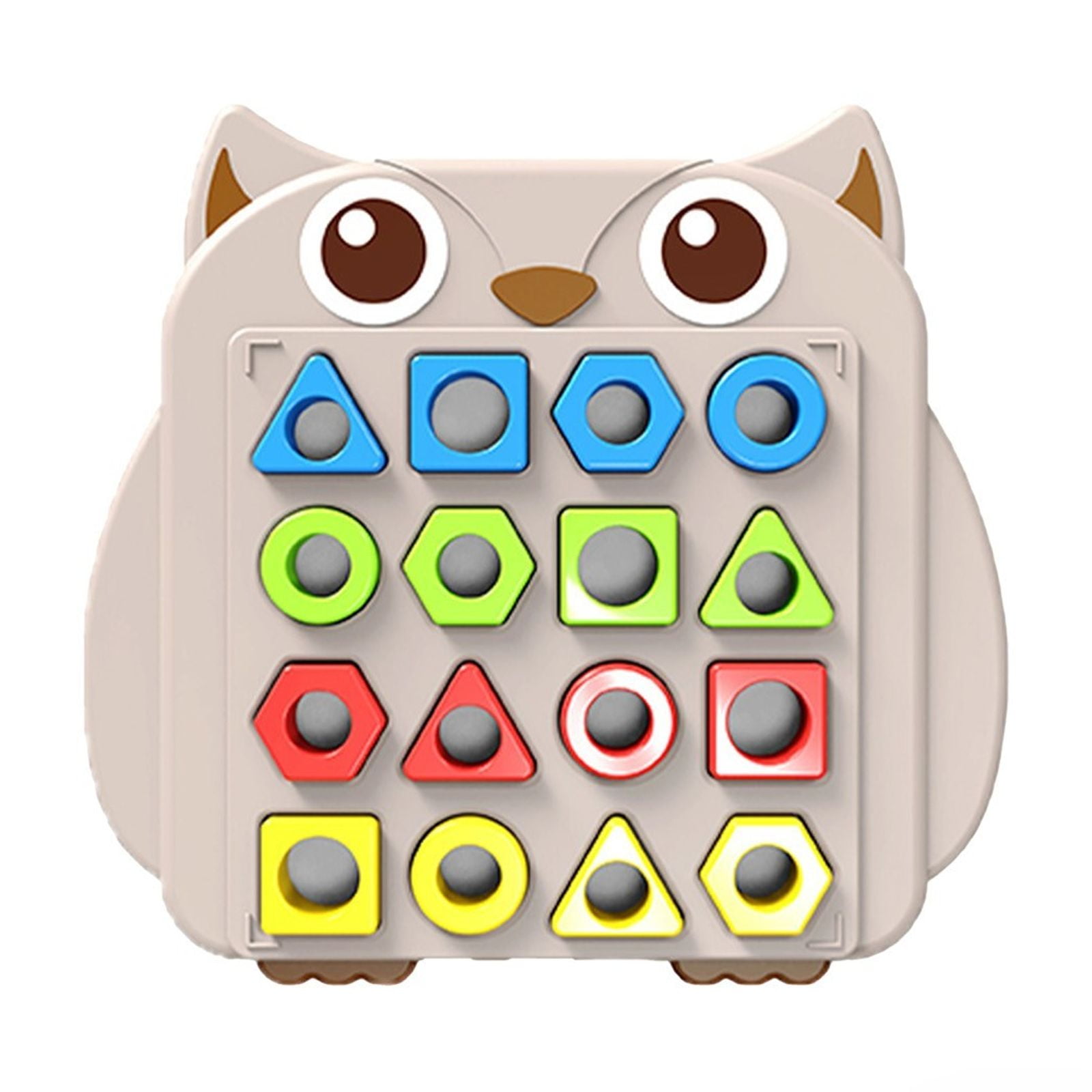 Geometric Shape Matching Board Game For Hand Eye Coordination And Color ...