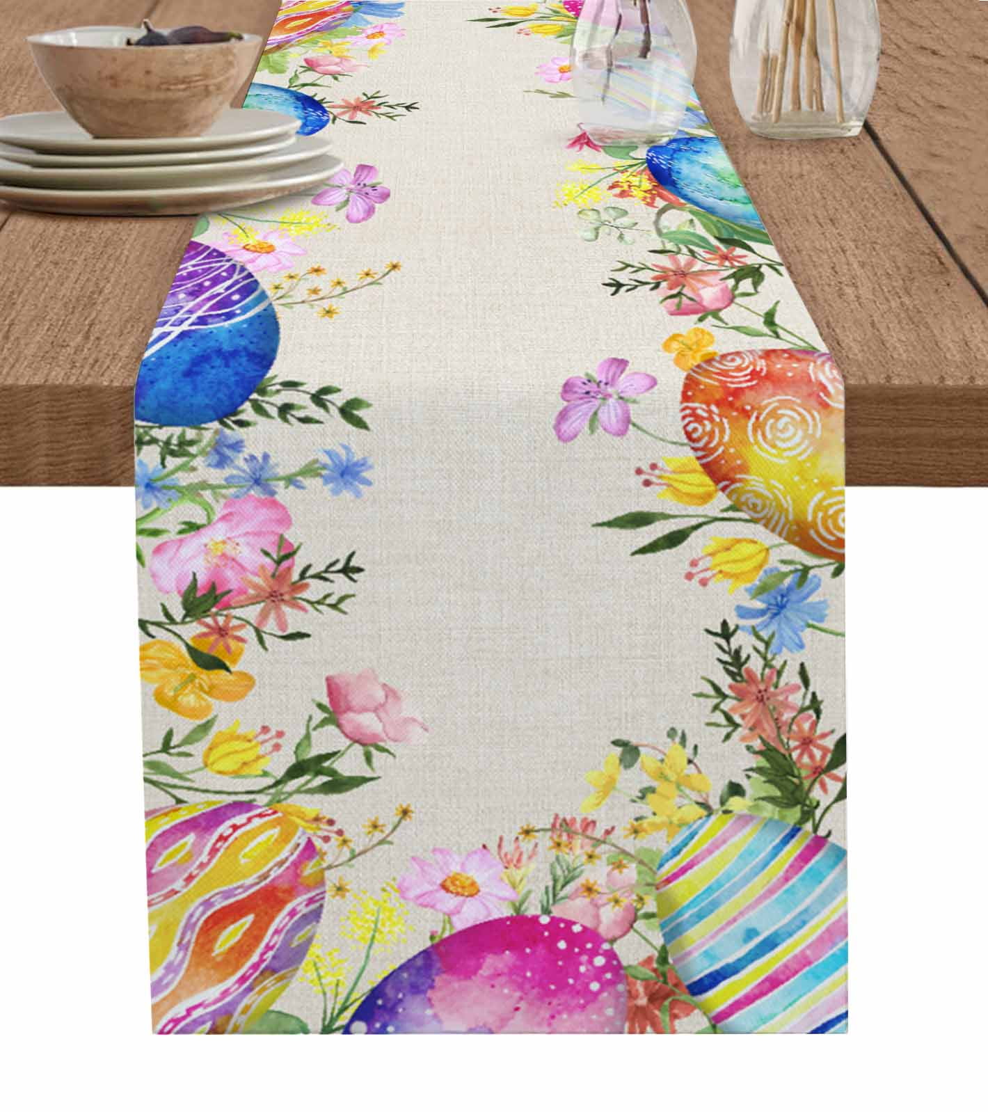 Geometric Simplifiion Table Runner ration Home r Dinner Table ration ...