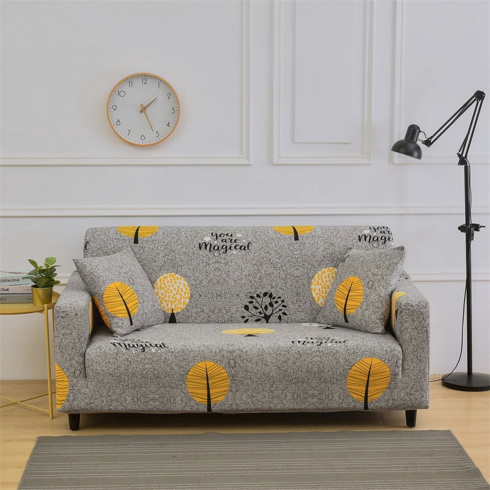 Geometric Sofa Covers for Living Room Spandex Modern Elastic Sofa ...