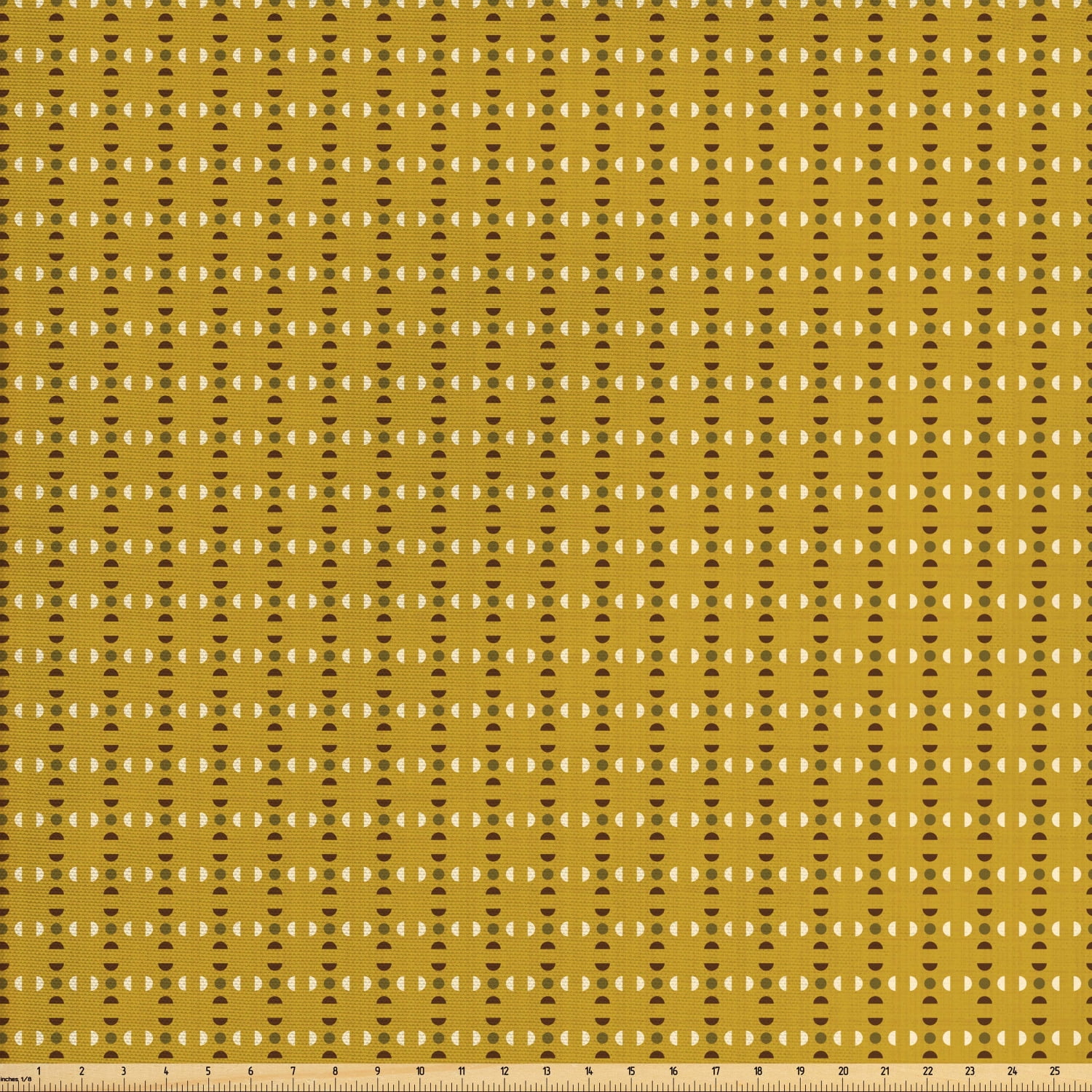 Ambesonne Geometric Fabric by the Yard Upholstery, Tribal Motif Tiling ...