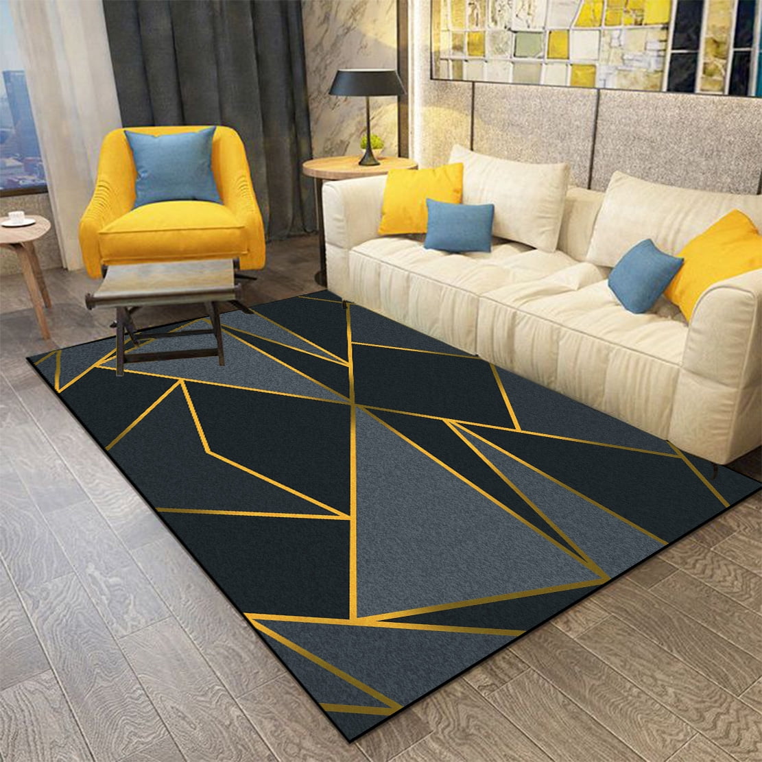 Geometric Style CARPET FOR LIVE ROOM Ig Home r Bedside Rugs for Bedroom ...