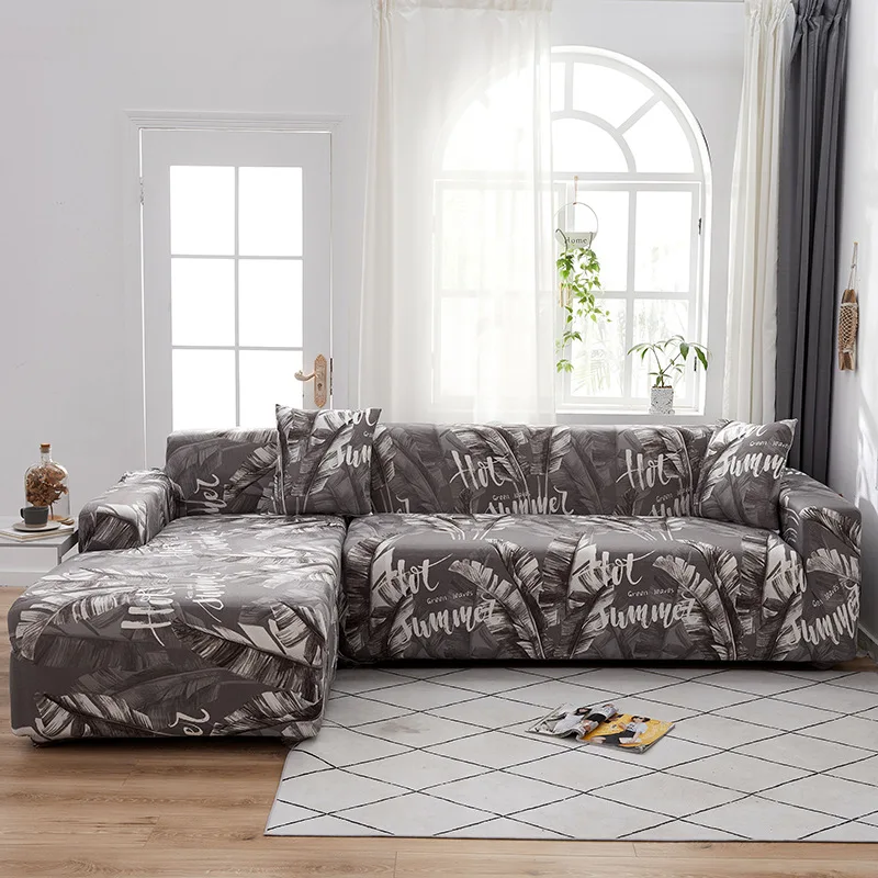 Geometric Style On The Sofa Cover Extendable Cover For Sofa Home Sofas ...