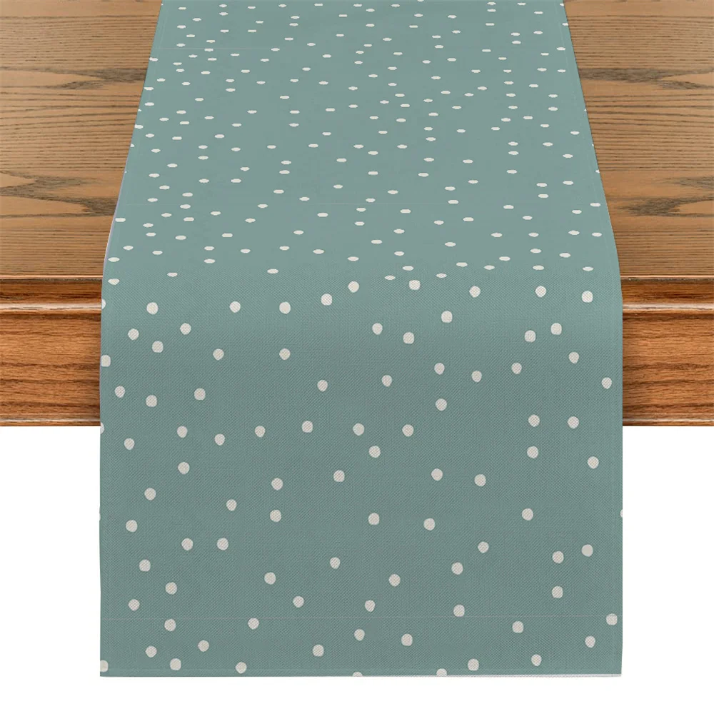 Geometric Style Table Runner Elegant Pattern Mixed Color Table Runner ...