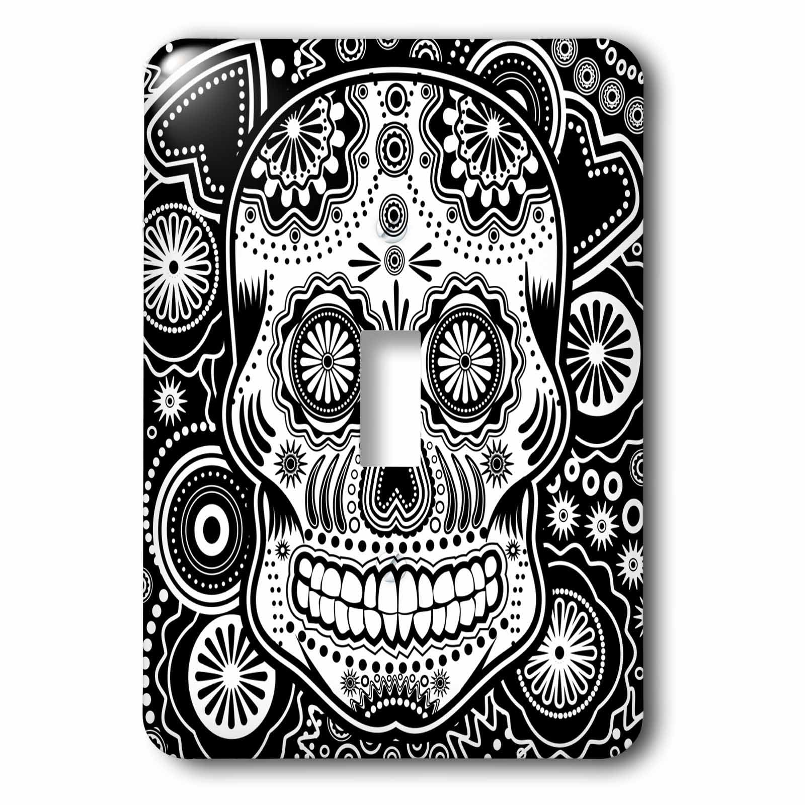 Geometric Sugar Skull single toggle switch lsp-201651-1 - Walmart.com