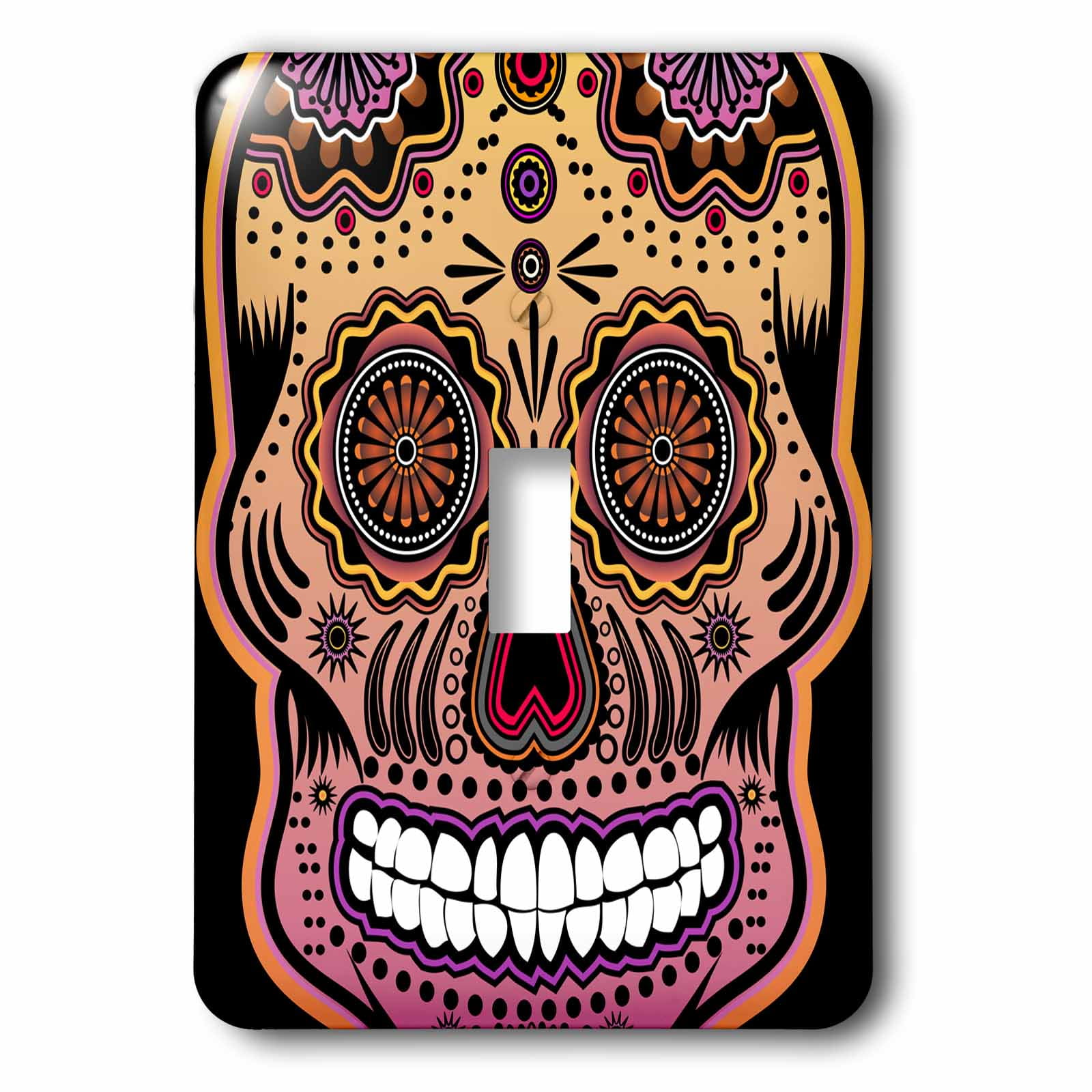 Geometric Sugar Skull single toggle switch lsp-201652-1 - Walmart.com
