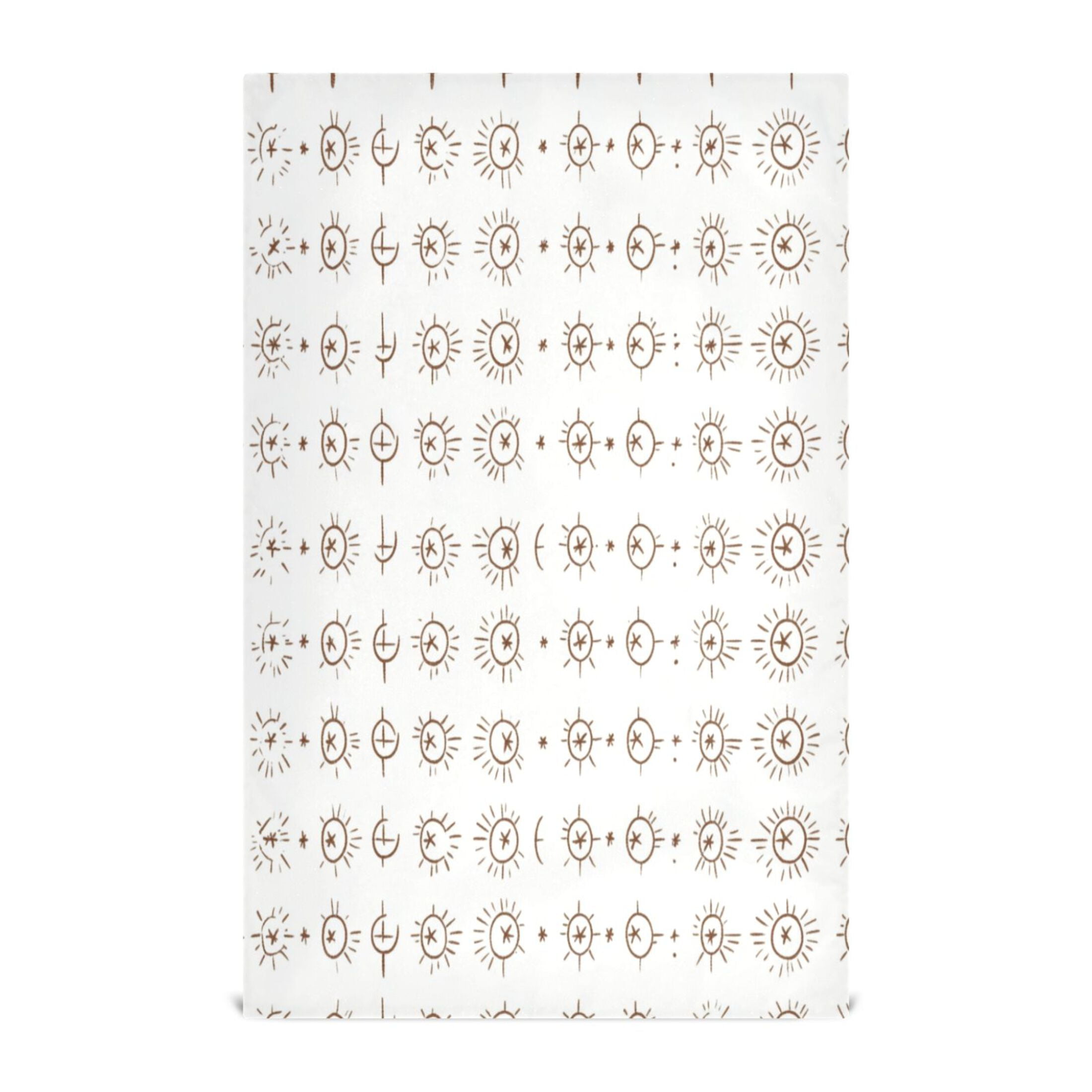 Geometric Symbols Pattern Kitchen Towels 6-Piece Pack Tea Towels for ...