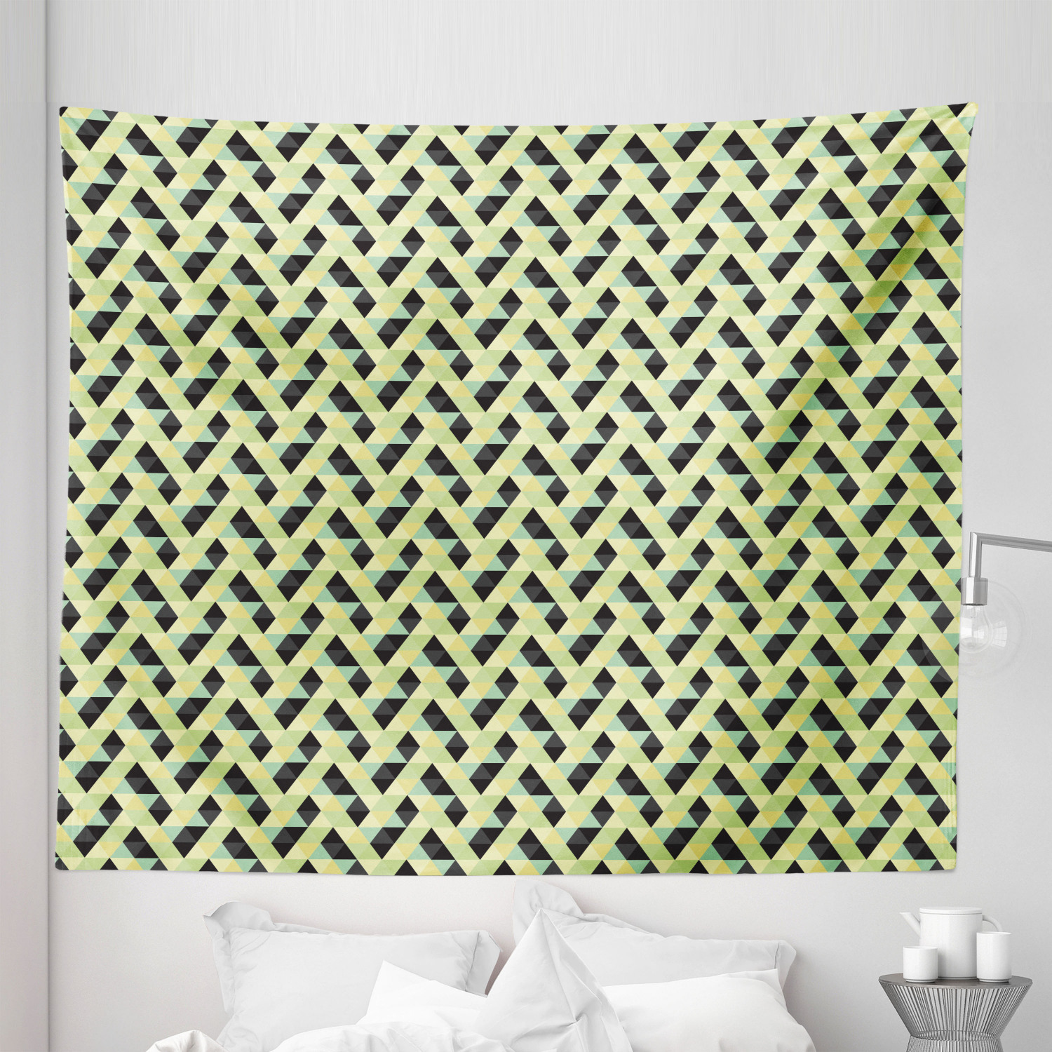 Geometric Tapestry, Triangles and Rhombuses with Many Colors Abstract ...