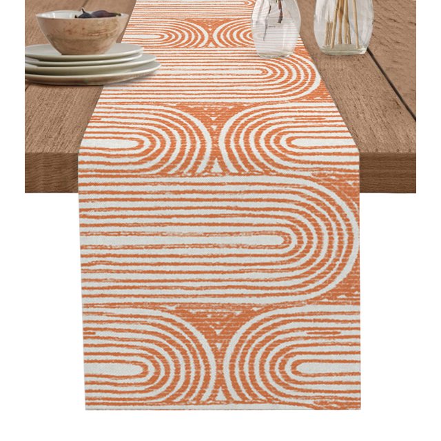 Geometric Texture Repeat Pattern Table Runner ration Home r Dinner ...