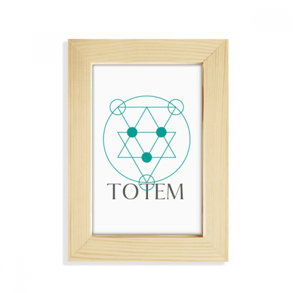 Geometric Triangular Circular Point Desktop Display Photo Frame Picture ...