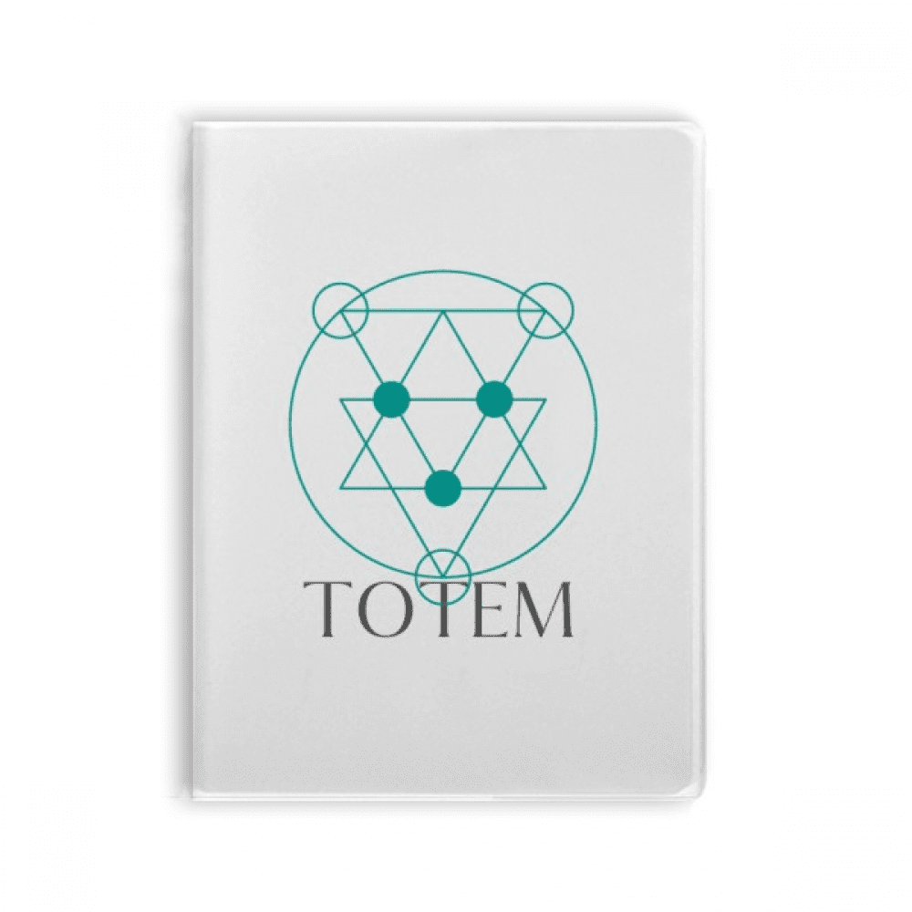 Geometric Triangular Circular Point Notebook Gum Cover Diary Soft Cover ...