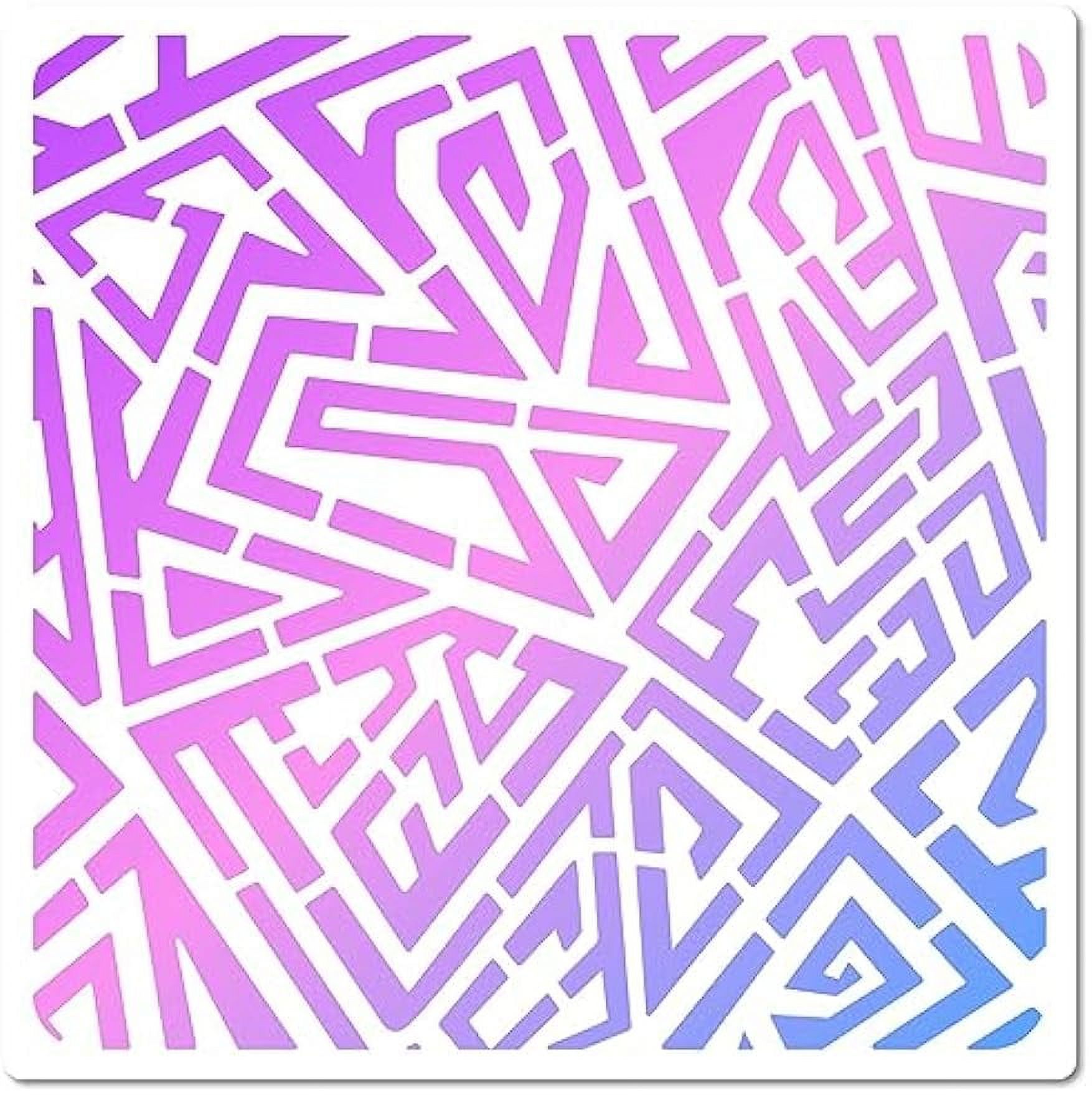 Geometric Wall Texture Crackle Stencil Media Backgrounds Decorative ...