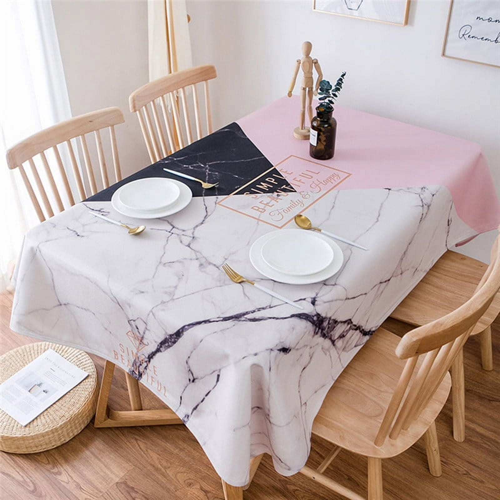 Geometric Wave Rectangular Tablecloths Wedding Centerpieces for Tables ...