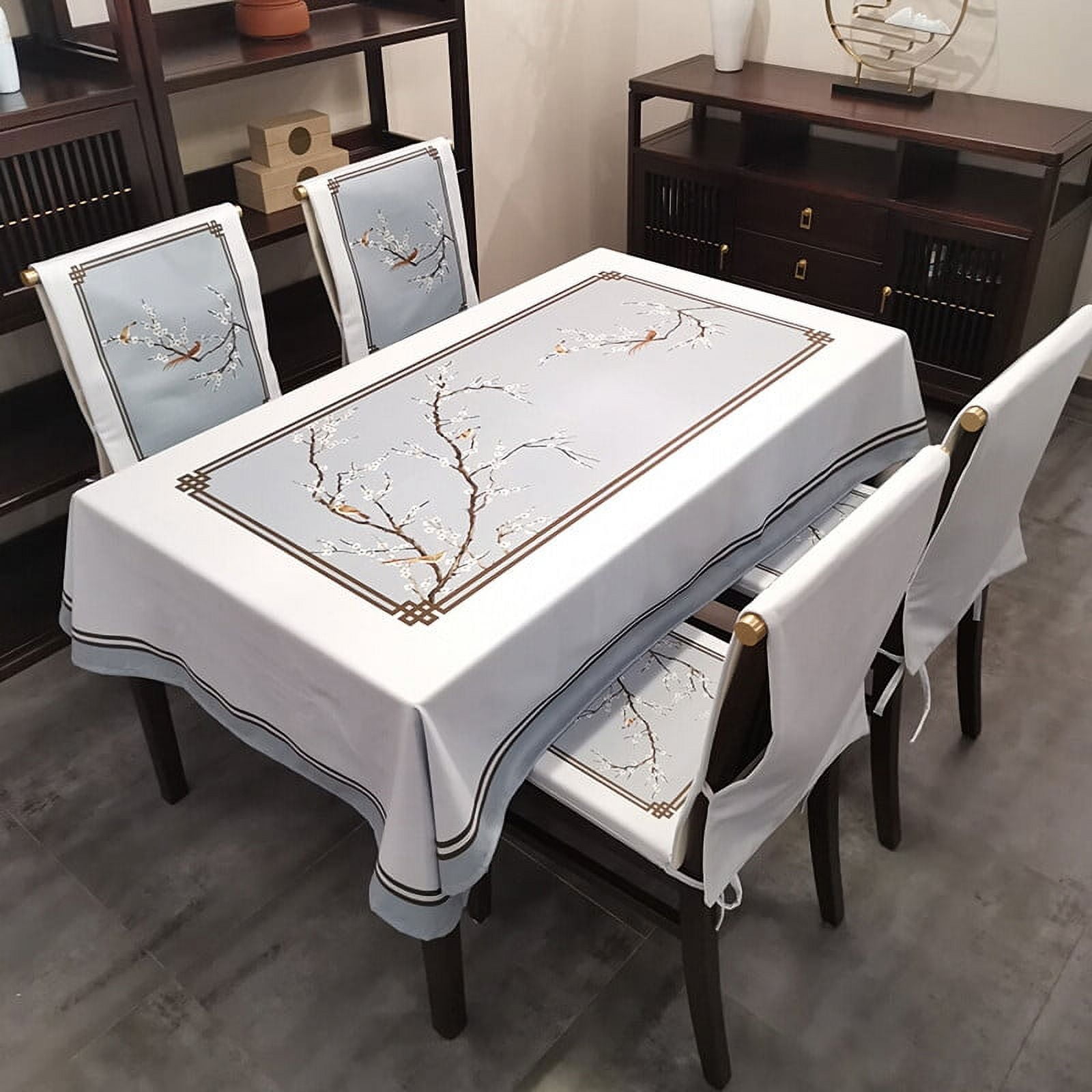 Geometric Wave Rectangular Tablecloths Wedding Centerpieces for Tables ...