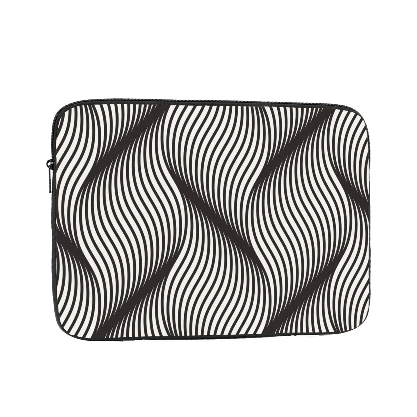 Geometric Wave Texture 13 inch Portable Laptop Sleeve Compatible with ...