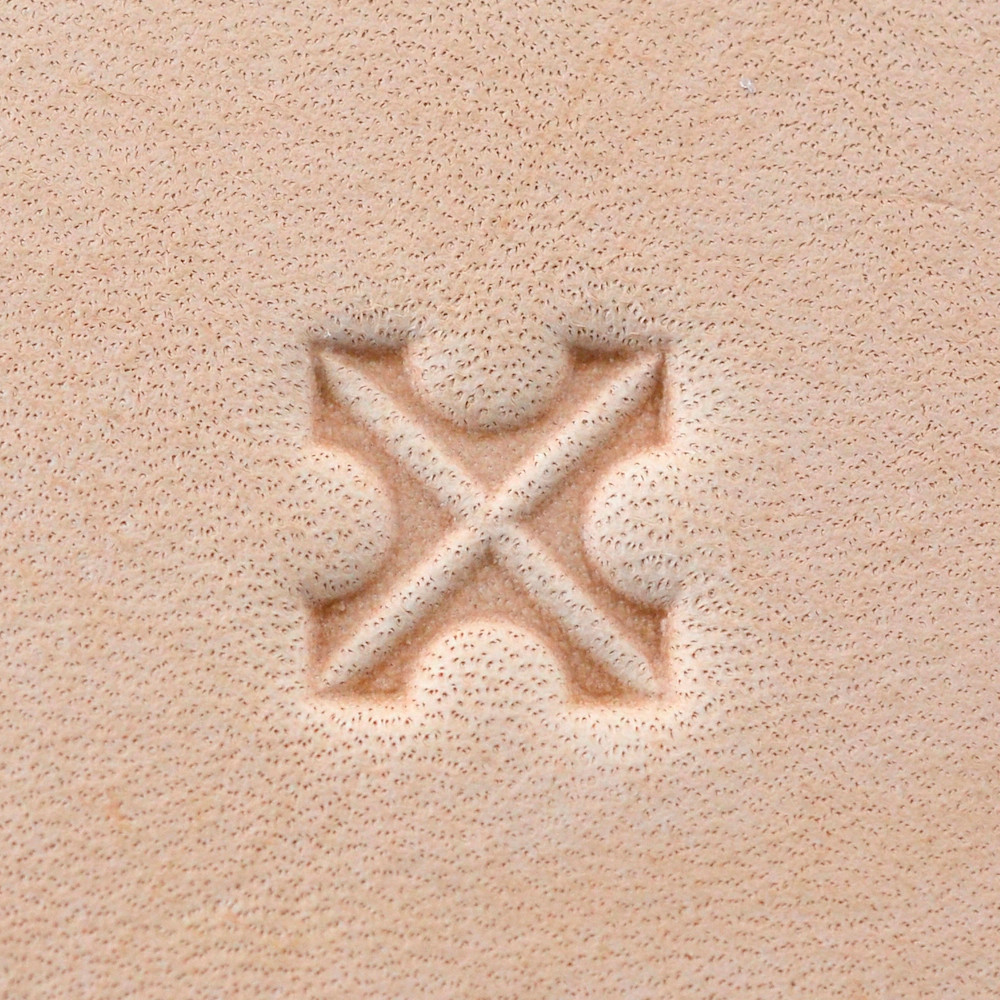 Geometric 'X' Shape #2, Leather Stamping Tool - Walmart.com