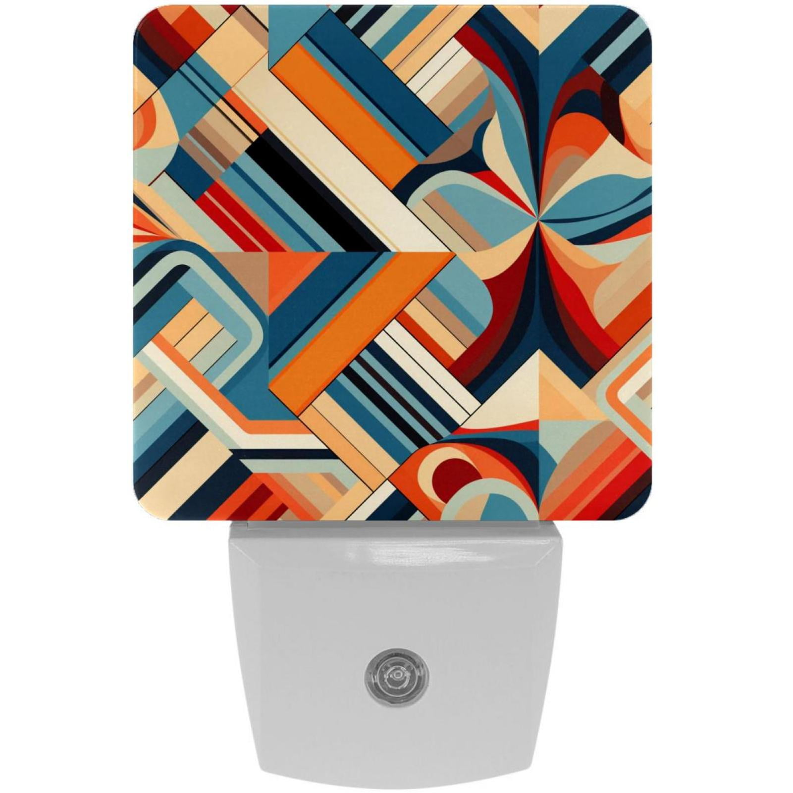 Geometric cubes LED Square Night Light - Modern and Stylish Plug-in ...