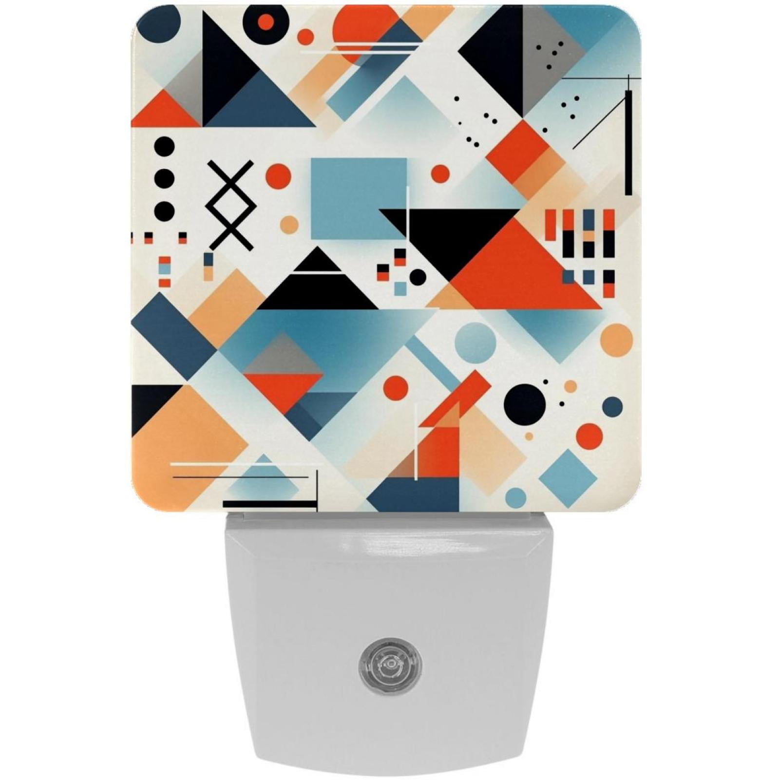 Geometric cubes LED Square Night Lights - Modern Design, Soft Glow ...