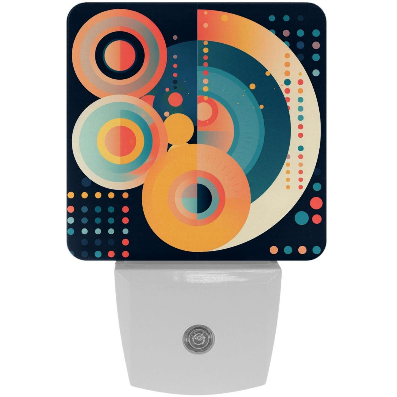 Geometric cubes Square LED Night Lights - Small, Portable, and Energy ...