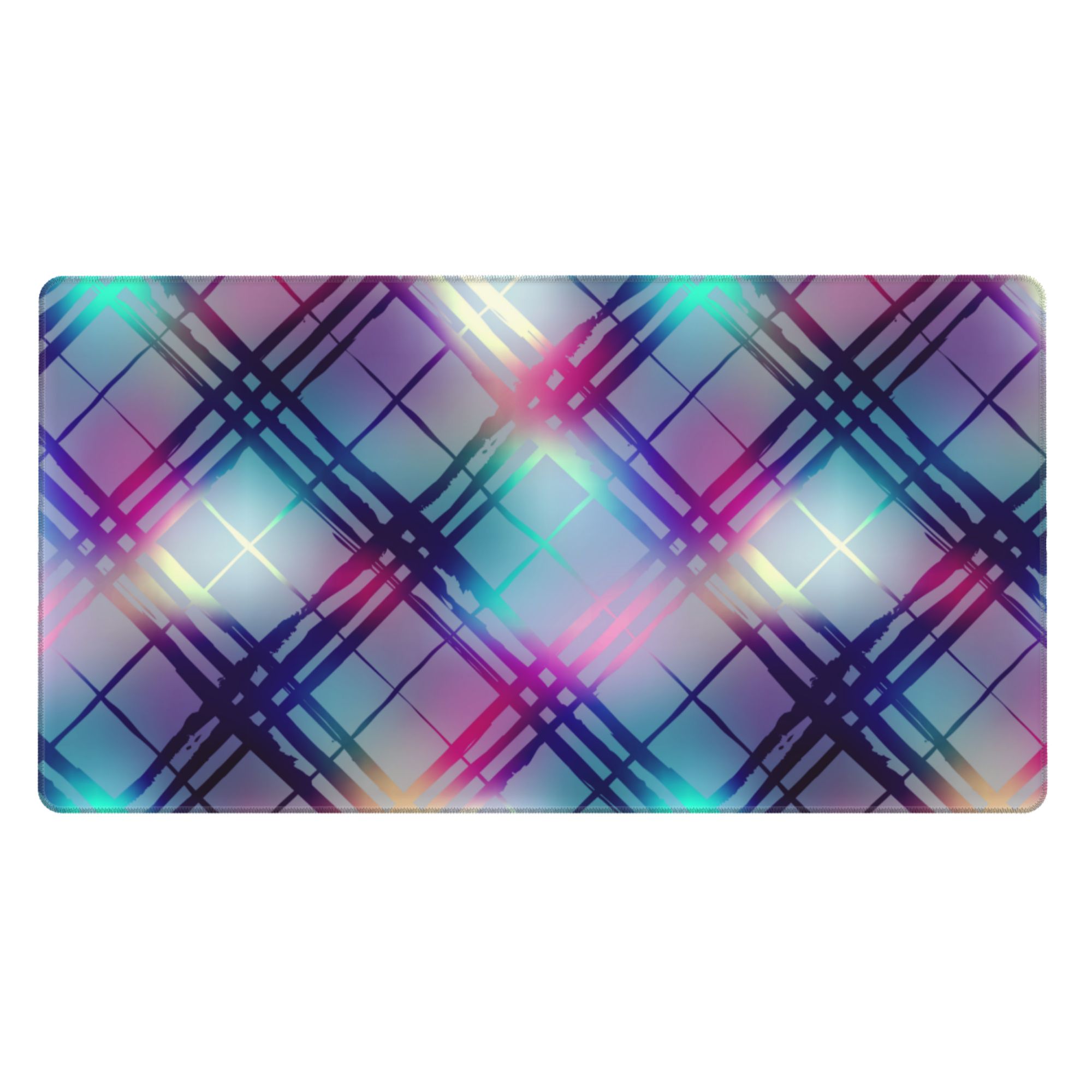 Geometric polygon background Large Gaming Mouse Pad, Large Keyboard Pad ...