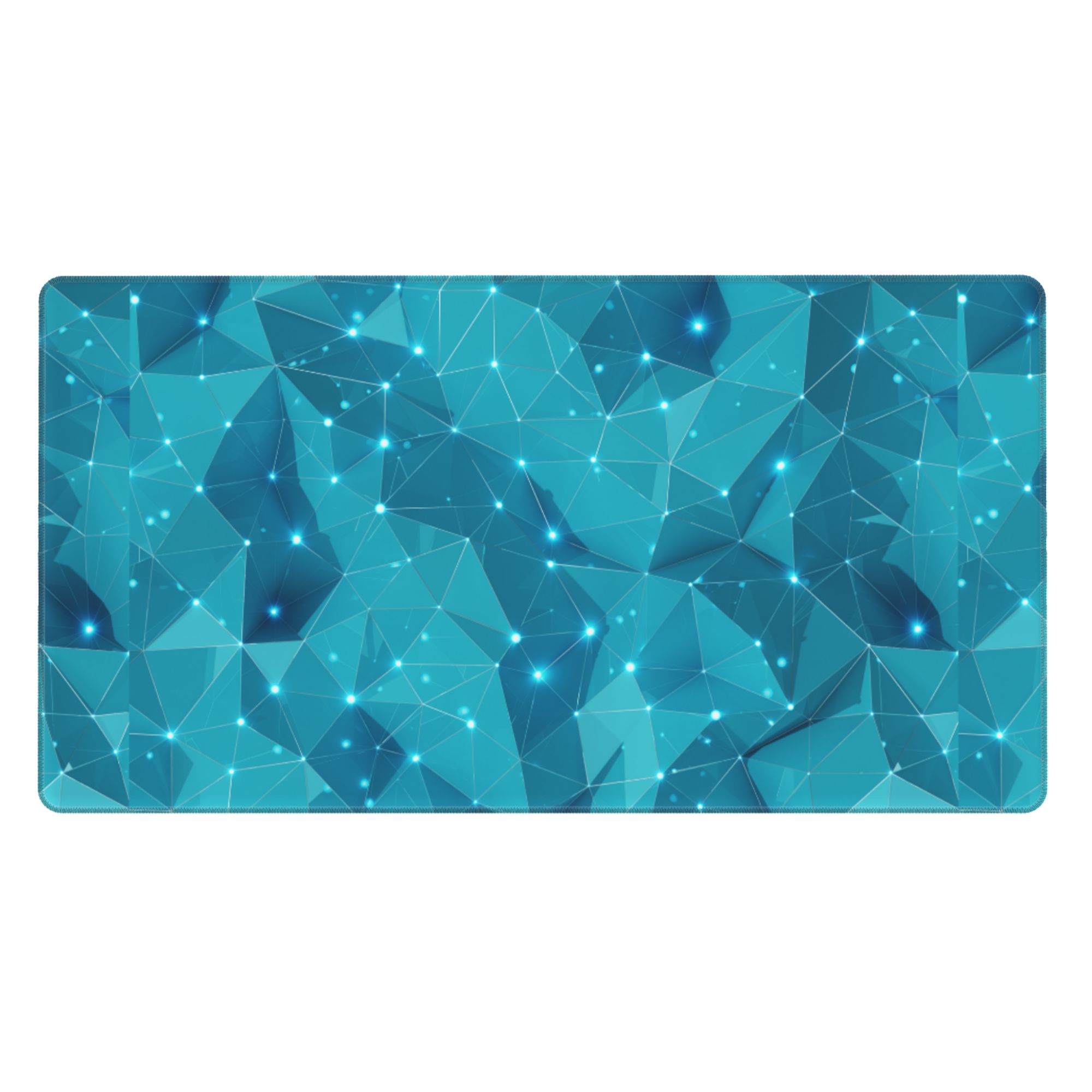 Geometric polygon background Large Gaming Mouse Pad, Large Keyboard Pad ...