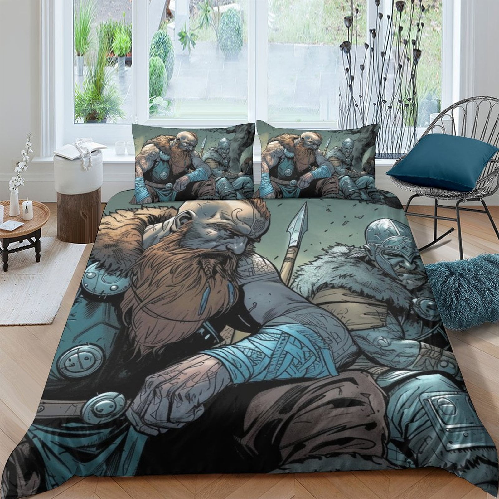 Geometrical drawing Bedding Set 3D Printed Quilt Cover Comforter Covers ...