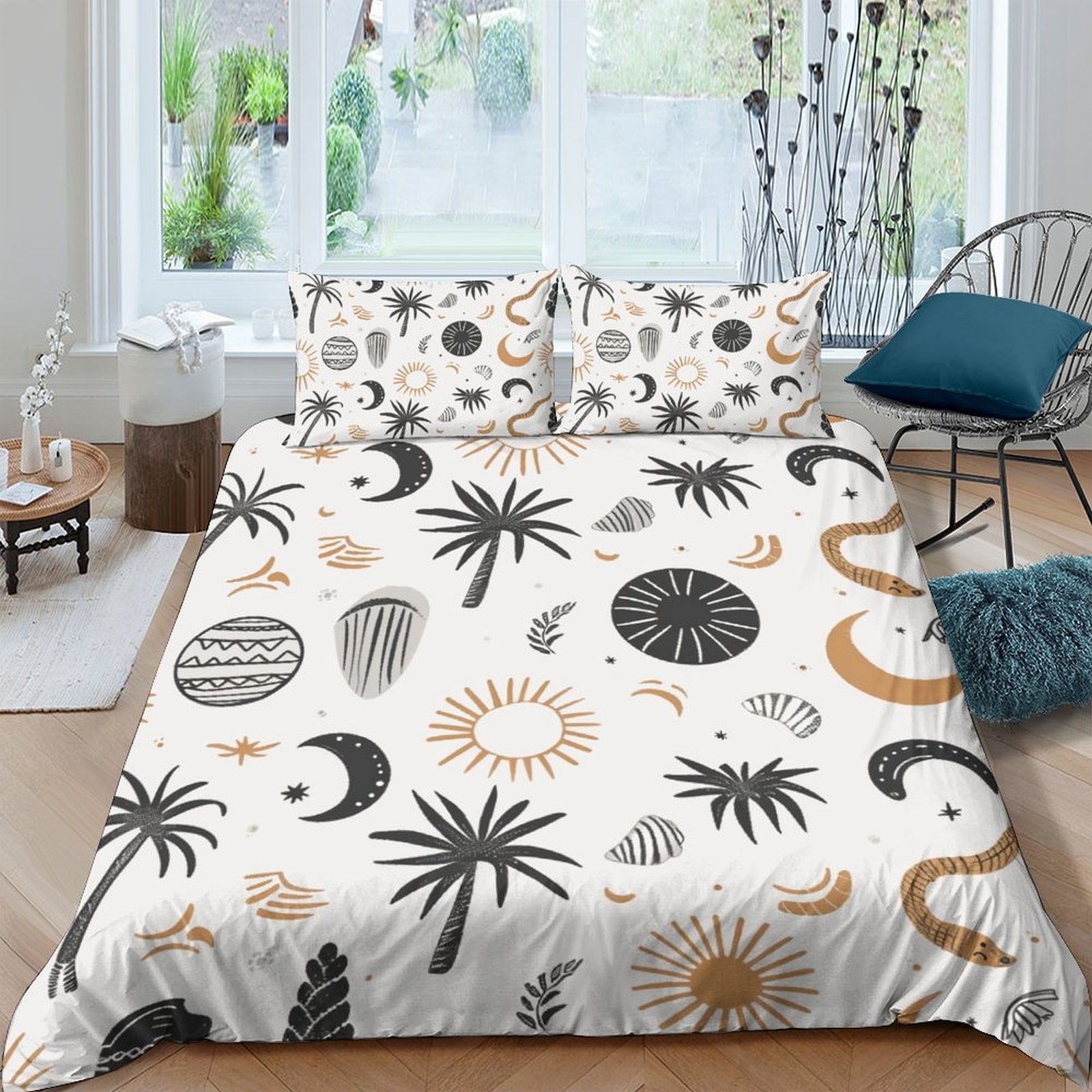 Geometrical drawing Bedding Set Comforter Covers 3D Printed Quilt Cover ...