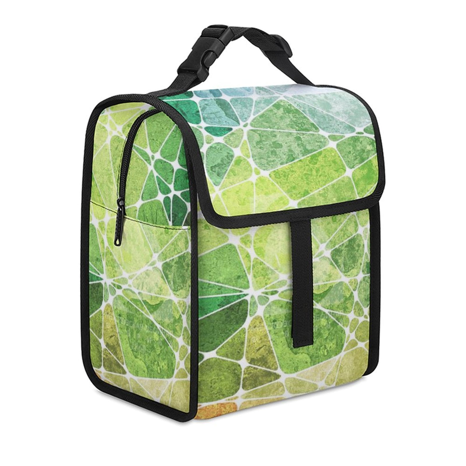 Geometry Abstrakciya Lunch Bag Insulated Portable Lunch Box Cooler Bag ...
