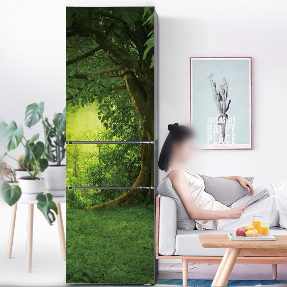 Geometry Art Door Wallpaper For Refrigerator Vinyl Peel And Stick ...