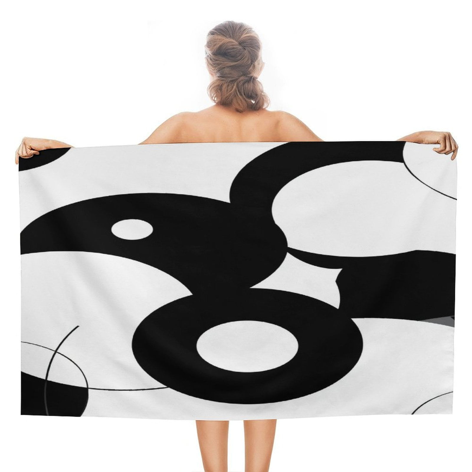 Geometry Beach Towel - Soft, Absorbent, Quick-drying - Perfect for ...