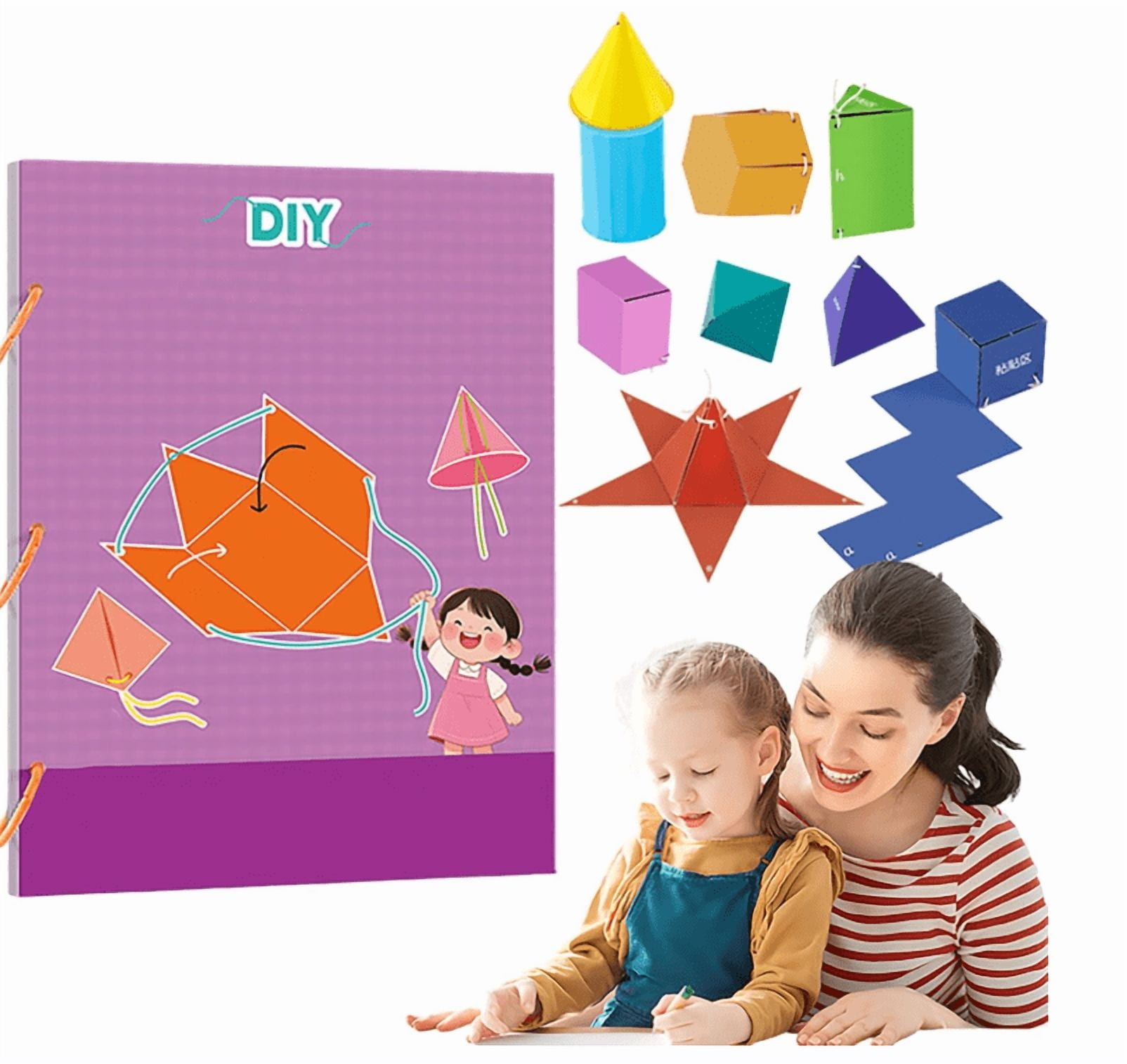 Geometry Book Set for students, 3D Geometry Book with Interactive Pop ...