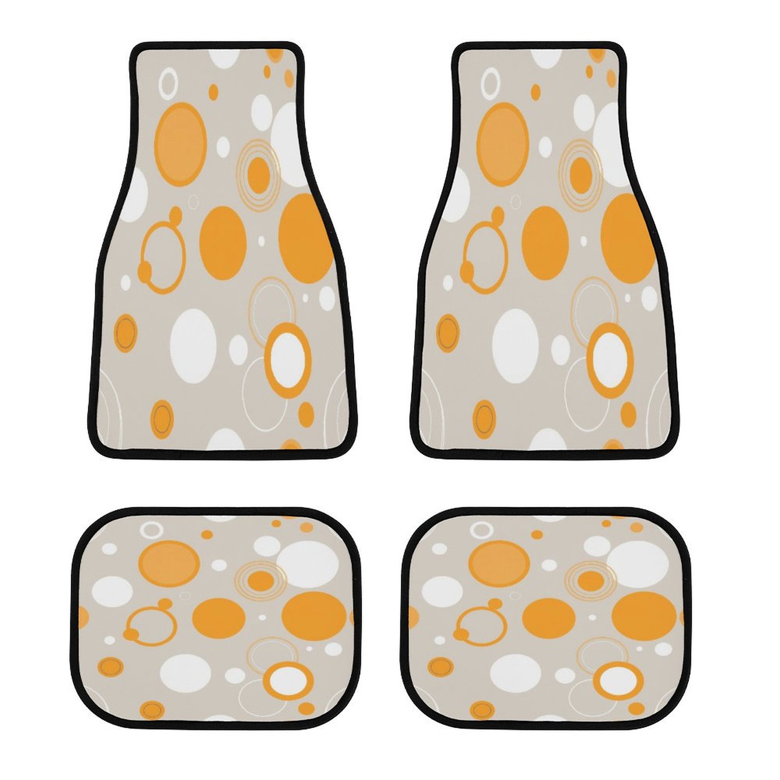 Geometry Car Floor Mats 4 Pieces Car Floor Mats Full Set, All Weather ...