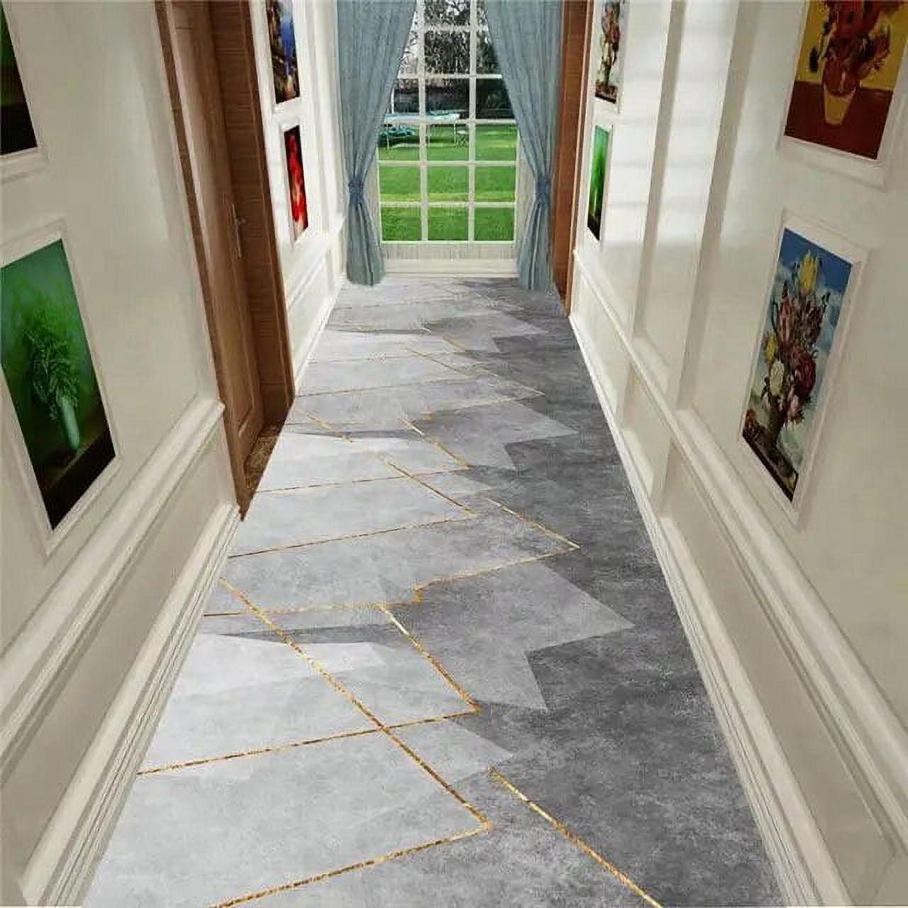 Geometry Corridor Hallway Long Rugs Home Decoration Carpet for Living ...