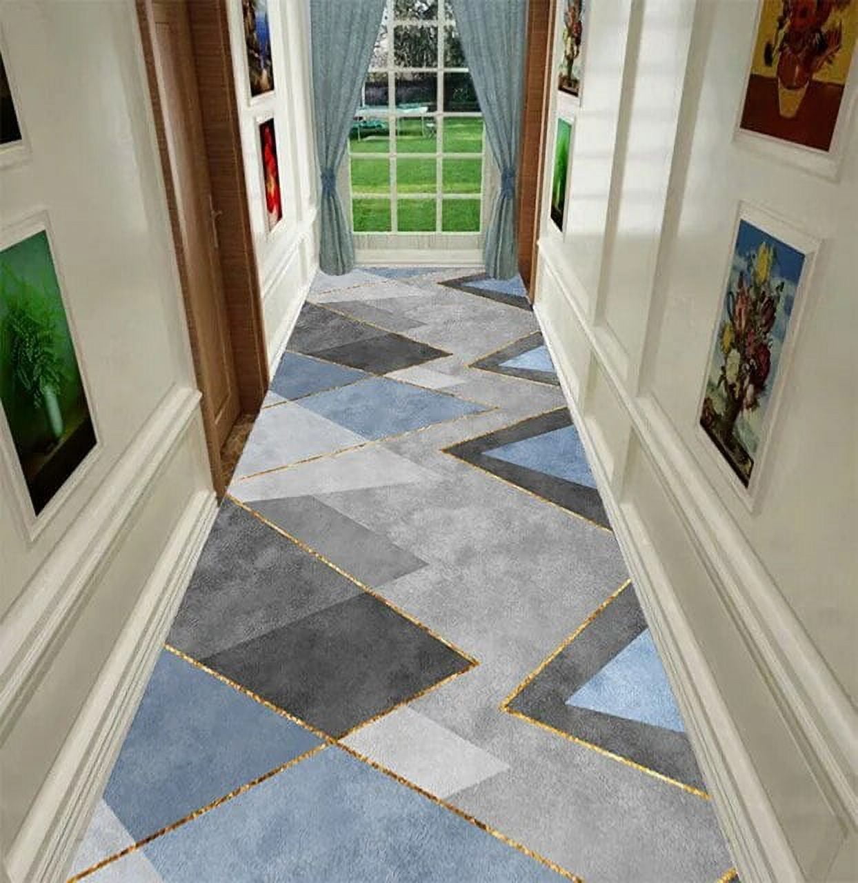 Geometry Corridor Hallway Long Rugs Home Decoration Carpet for Living ...