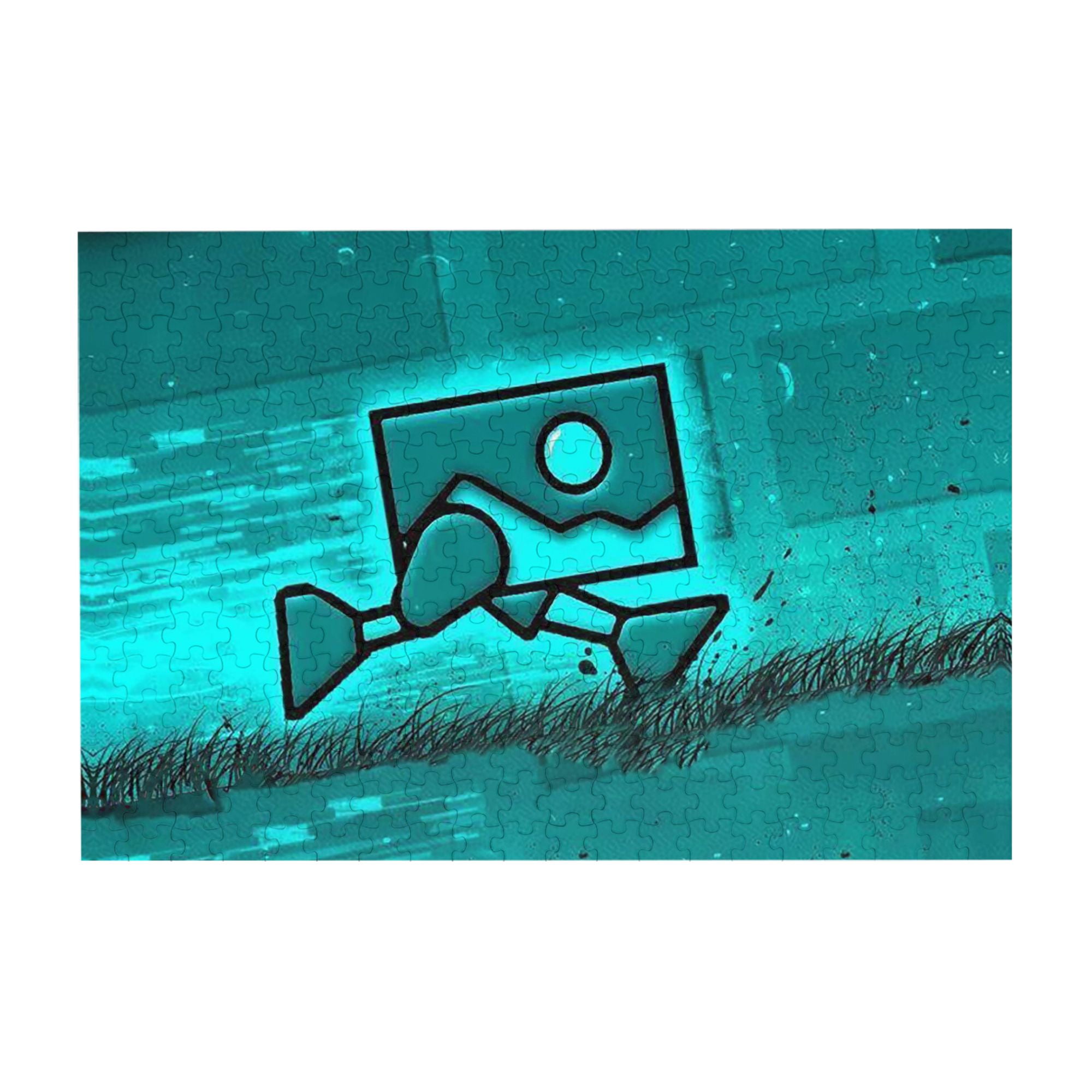 Geometry Dash 300 Piece Jigsaw Puzzle For Families Challenging Picture ...
