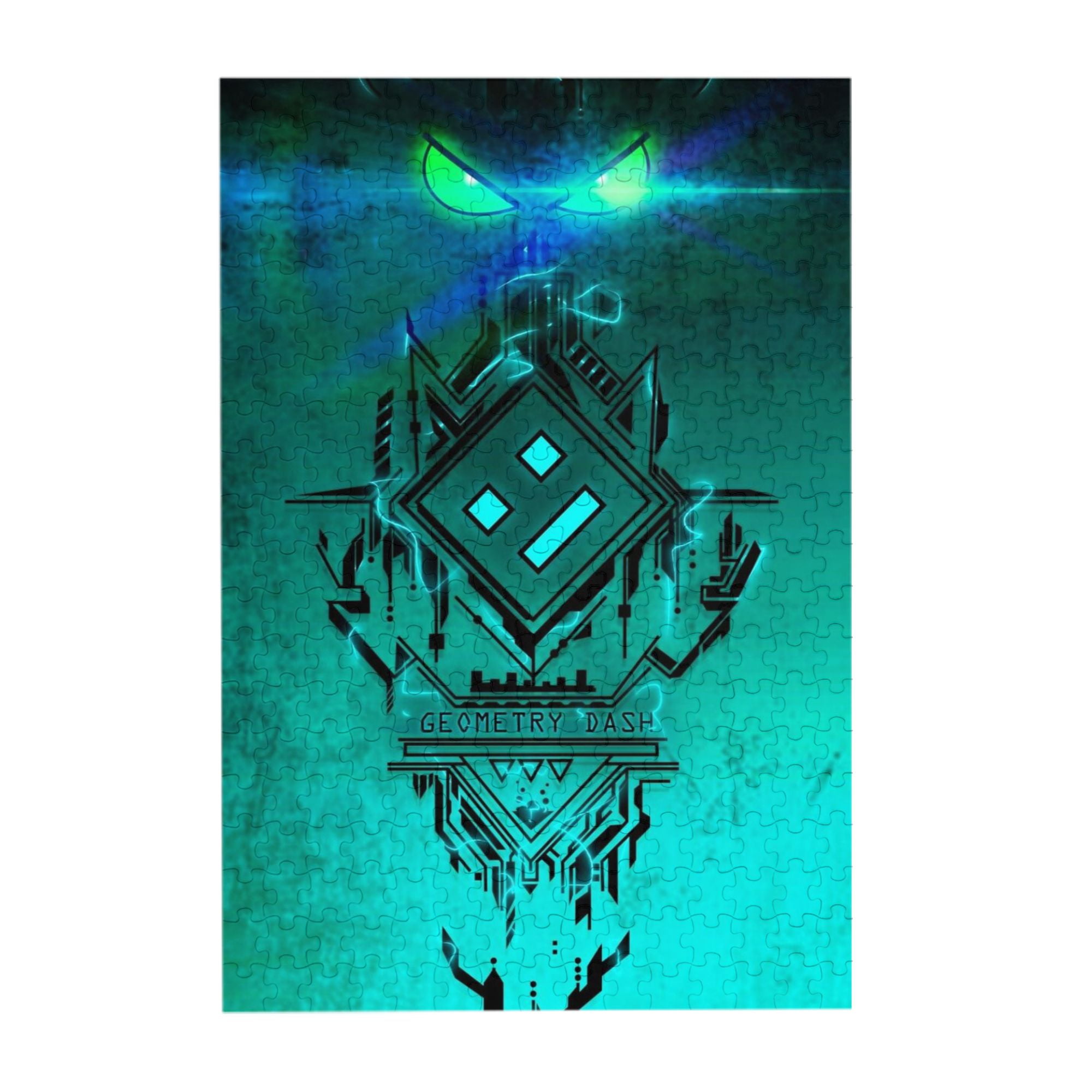 Geometry Dash 300 Piece Puzzles,Wooden Jigsaw Puzzle,Home Decor ...