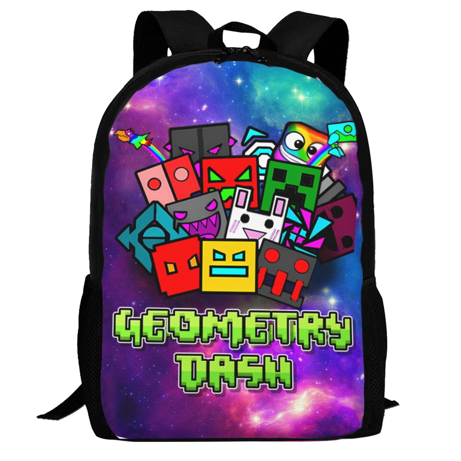 Geometry Dash Backpack,3d Print Laptop Backpack Lightweight Casual ...